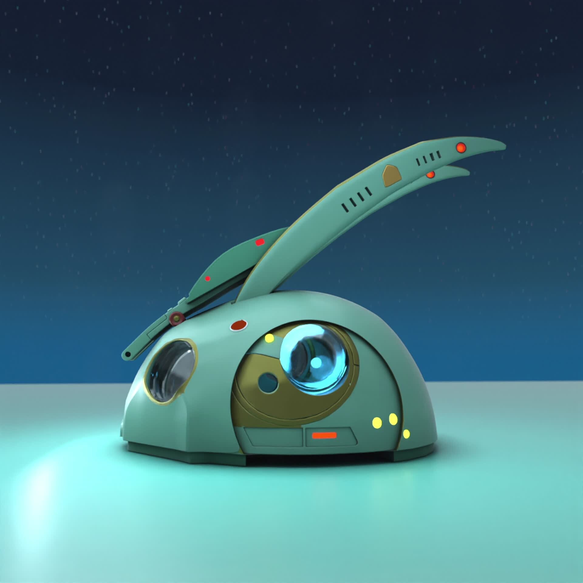 ArtStation - MJ-DJ Sci-Fi Device 001