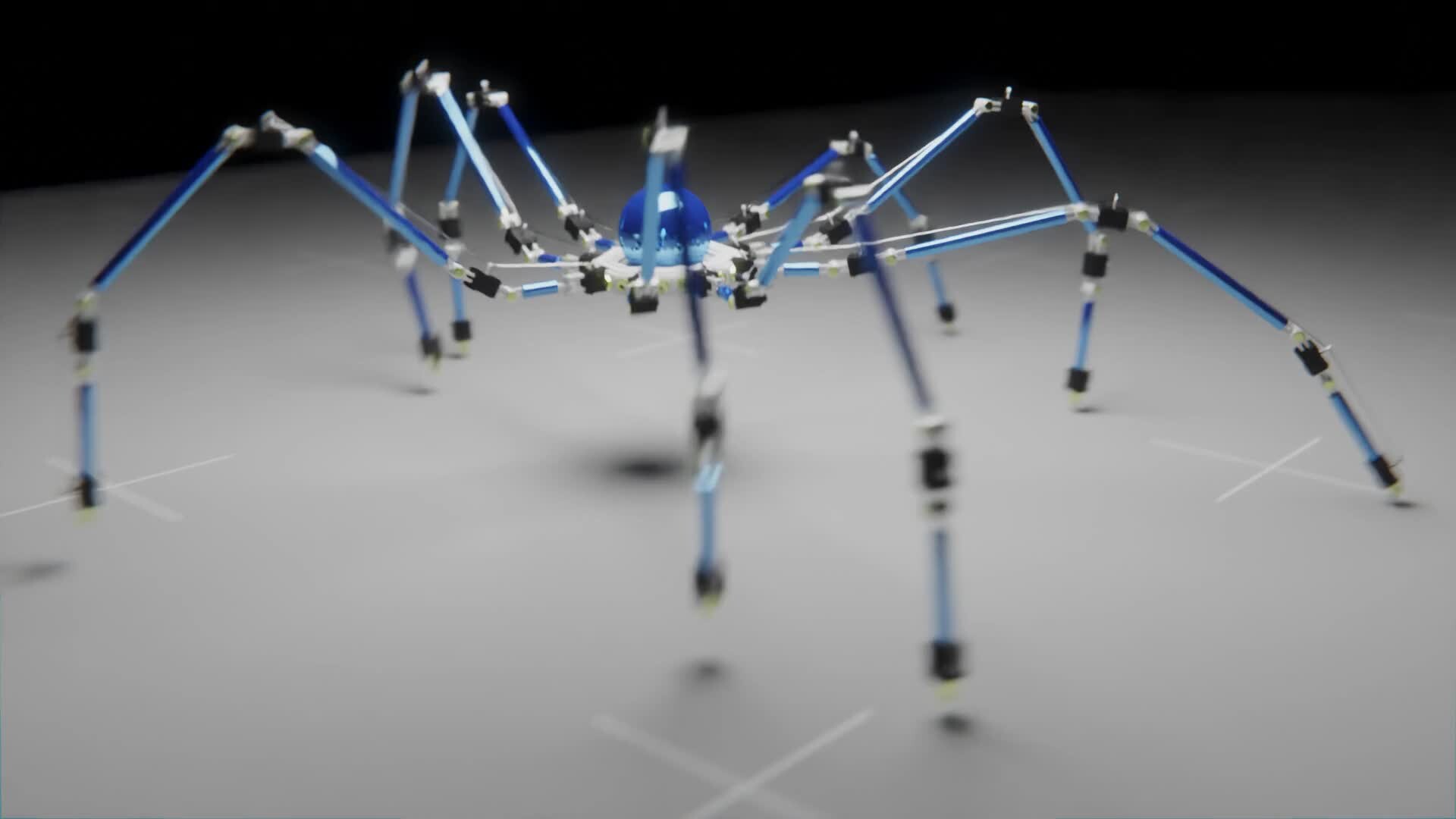 ArtStation - 3D animated mechanical spider