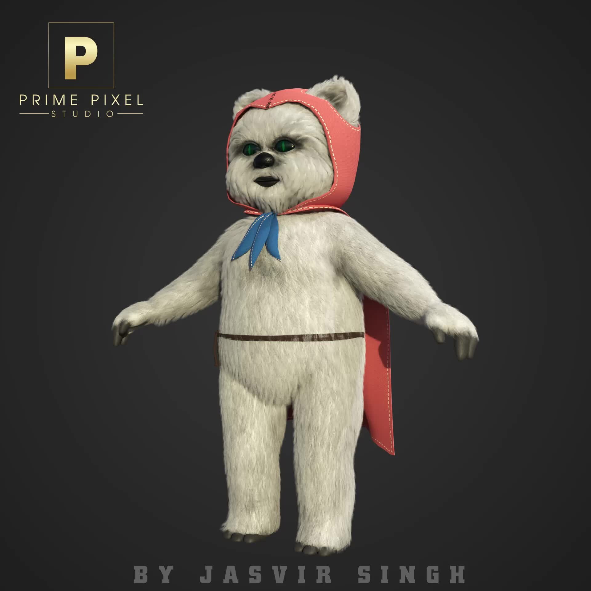 ArtStation - Toon Bear Model