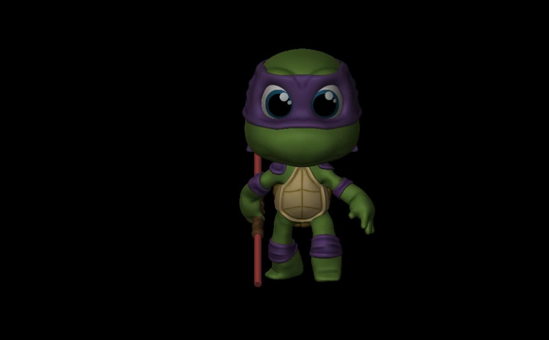 ArtStation - Mini Ninja Turtle