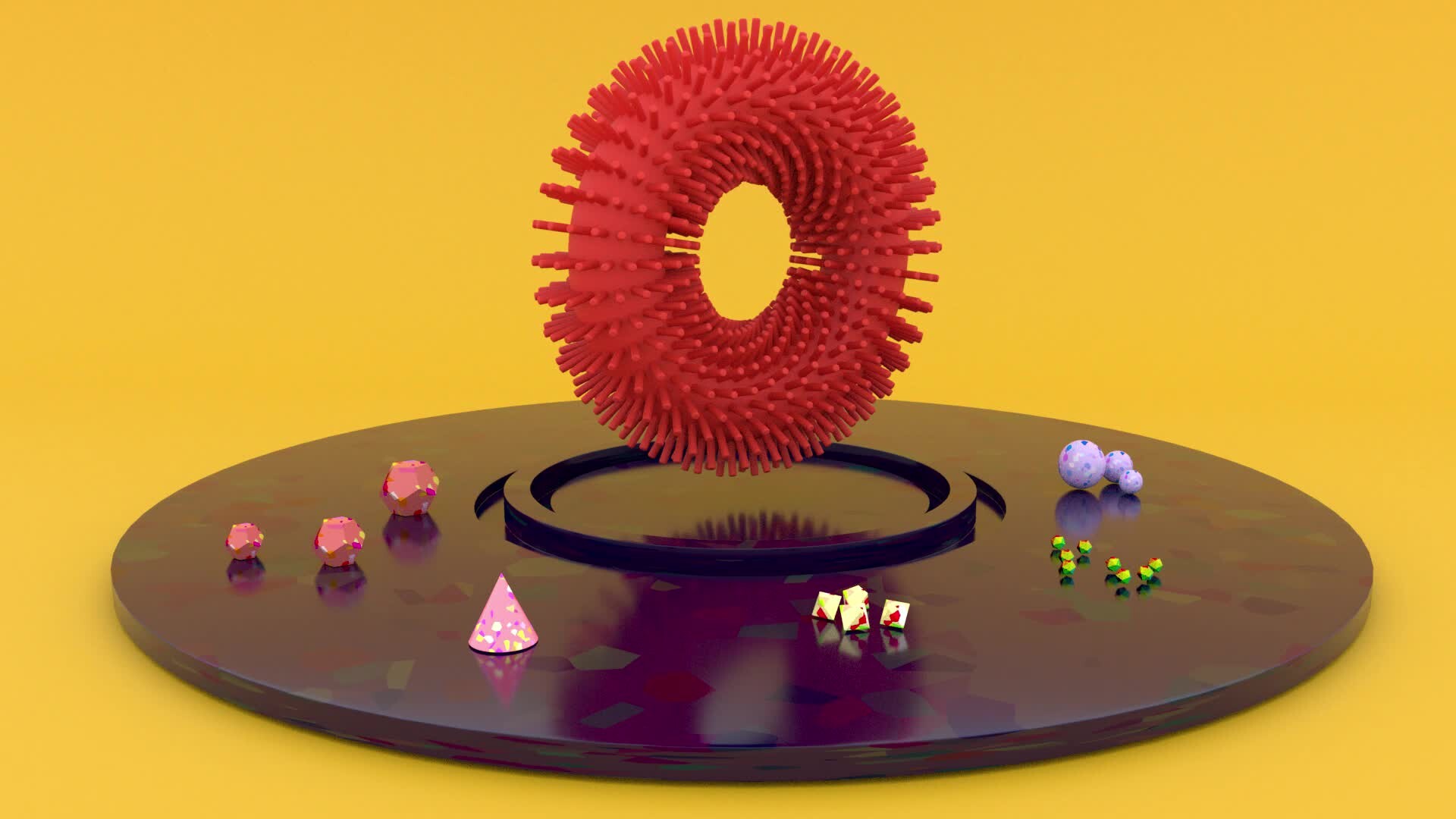 ArtStation - Abstract satisfying animation