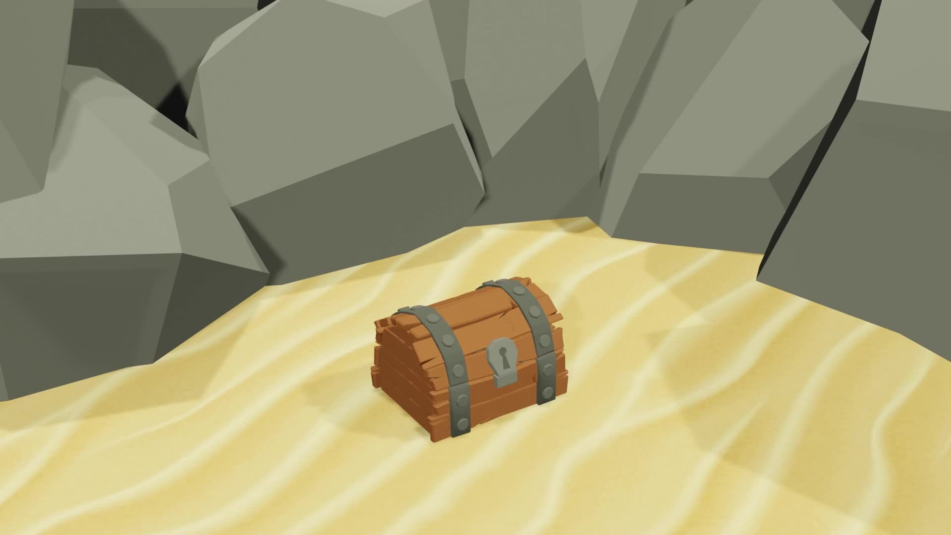 ArtStation - Treasure Chest Animation