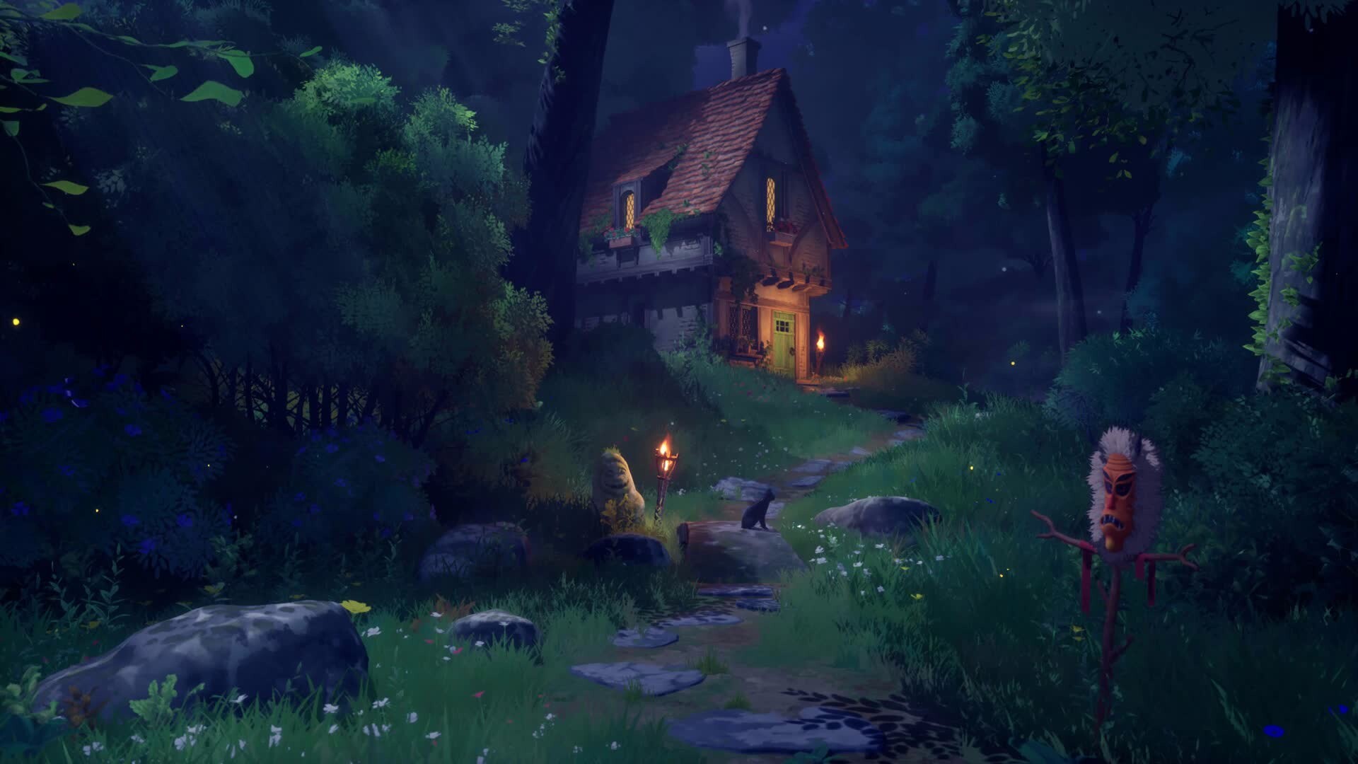 ArtStation - Kuker house - night relight