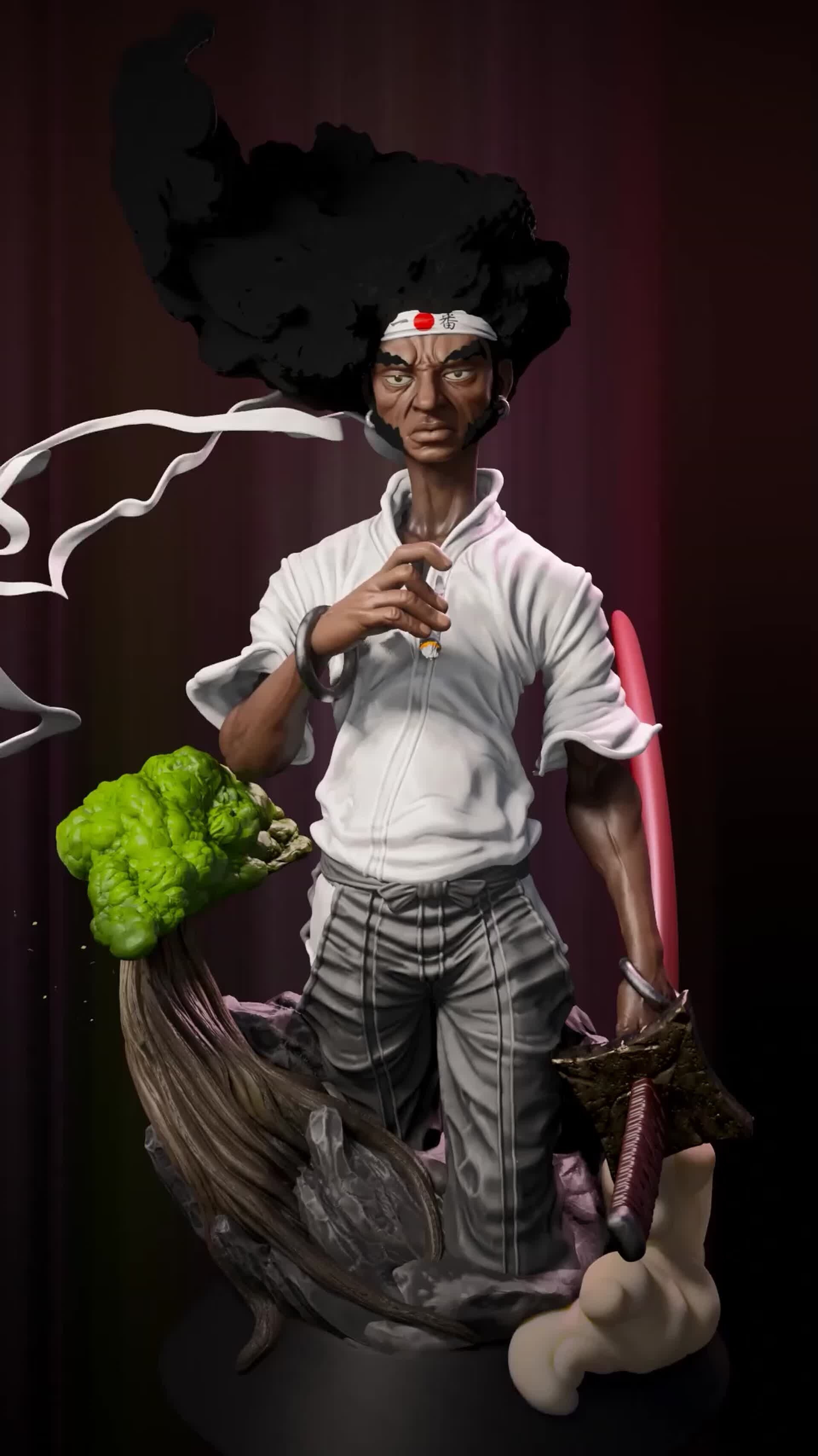 ArtStation - Afro Samurai