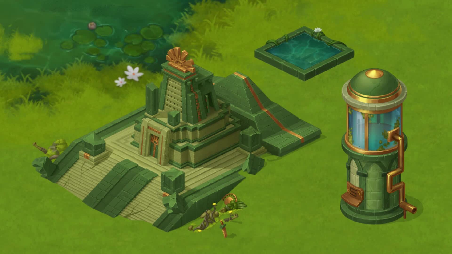 ArtStation - Objects animation 2d for Nexters mobile rpg arcade game ...