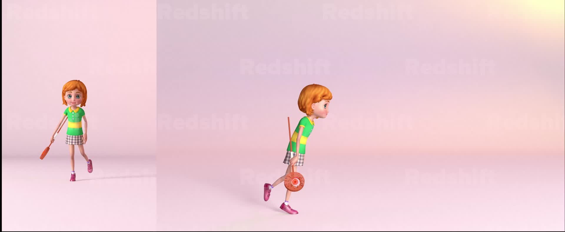 ArtStation - 3D Walk Cycle Animation