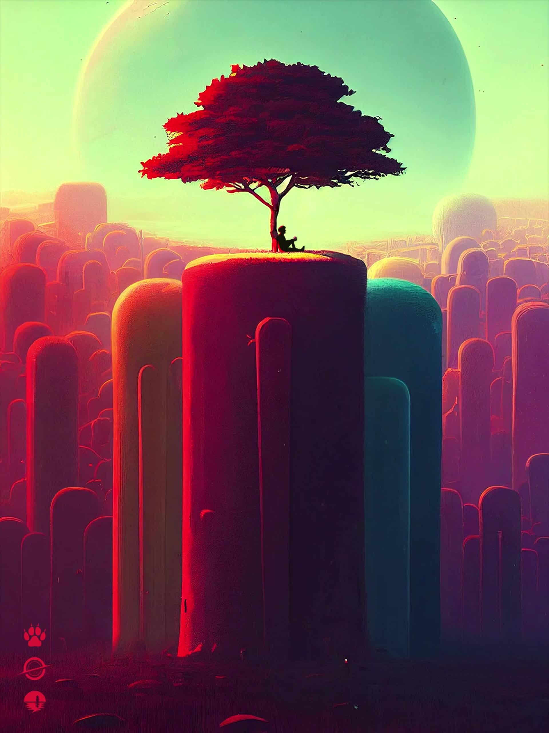 ArtStation - Newton's apple, space lord, time machine...