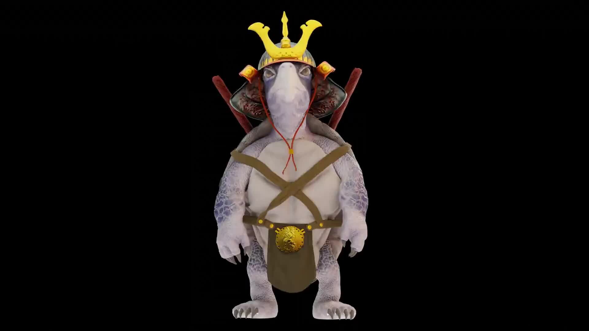 ArtStation - Samurai Turtle