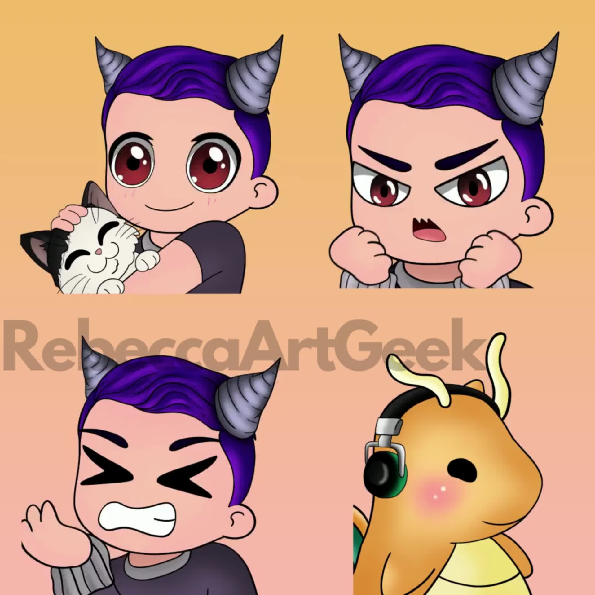 ArtStation - Custom Animated Emotes