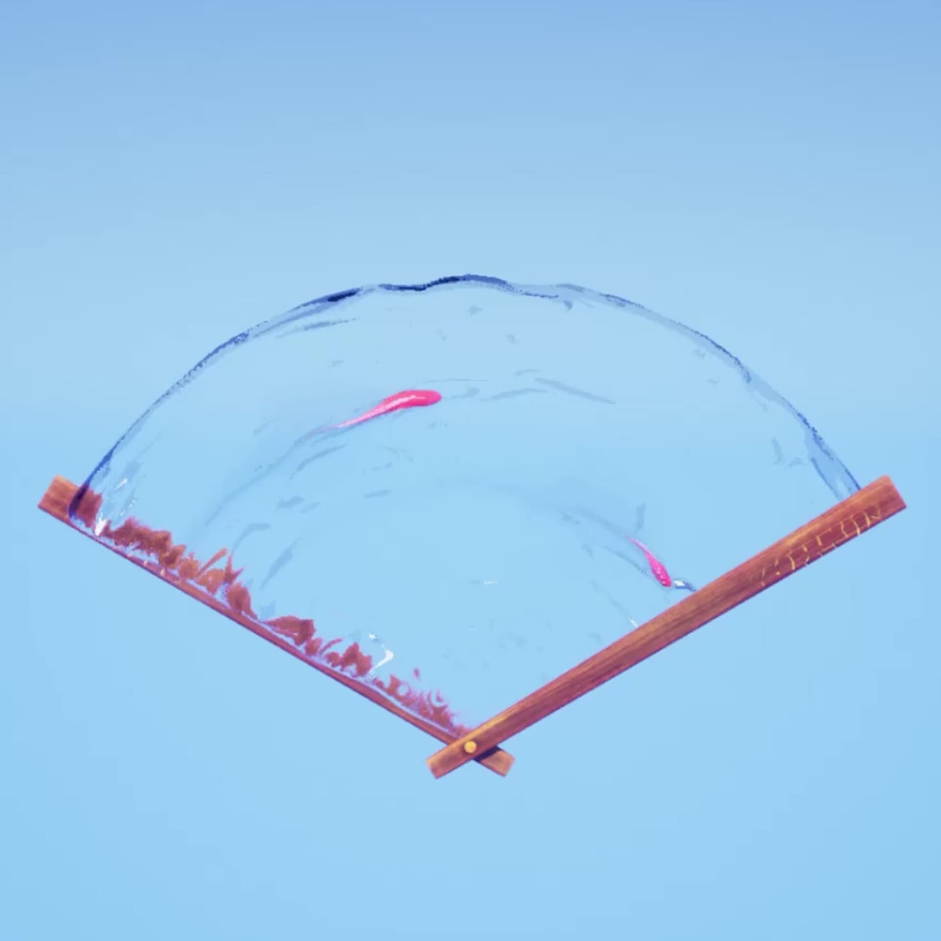 ArtStation - WATER KOI FAN (Real-time)