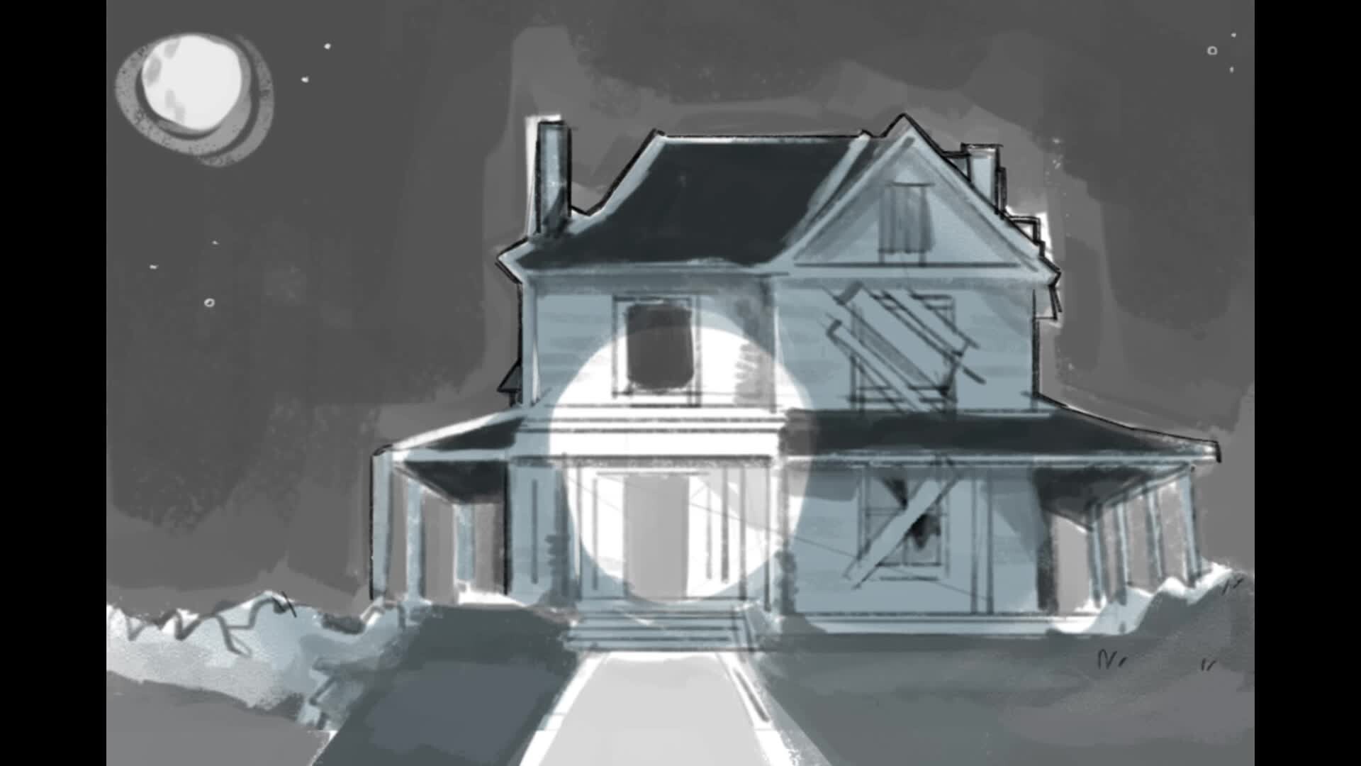 ArtStation - Animatic - Dark House