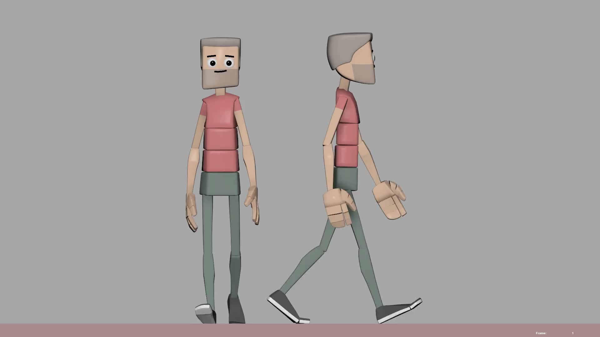 ArtStation - Animschool Class 2 : Animating Characters - Walk Cycle