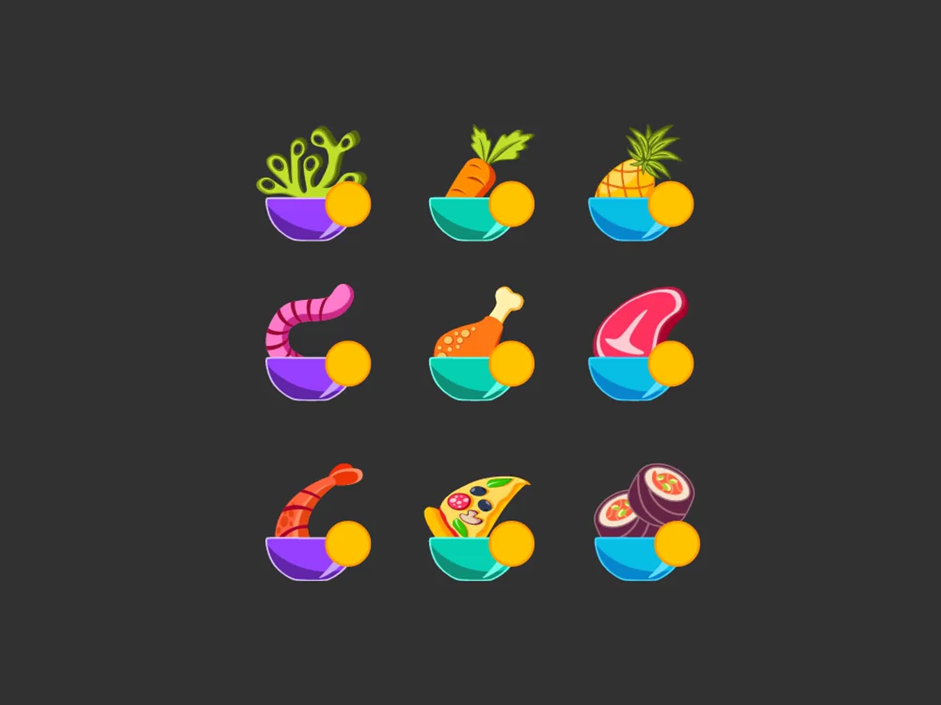 ArtStation - Rive animation for UI elements