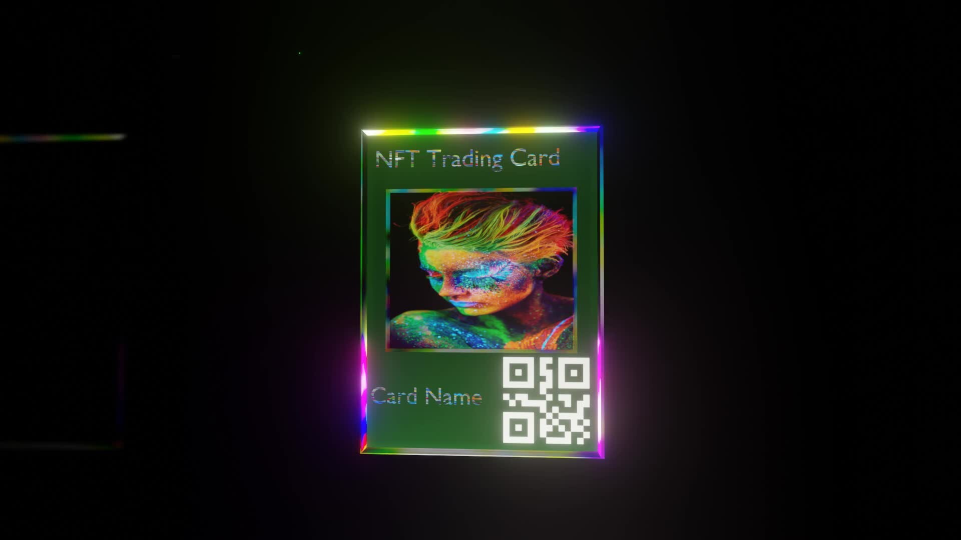 ArtStation - Animated 3D NFT Template card