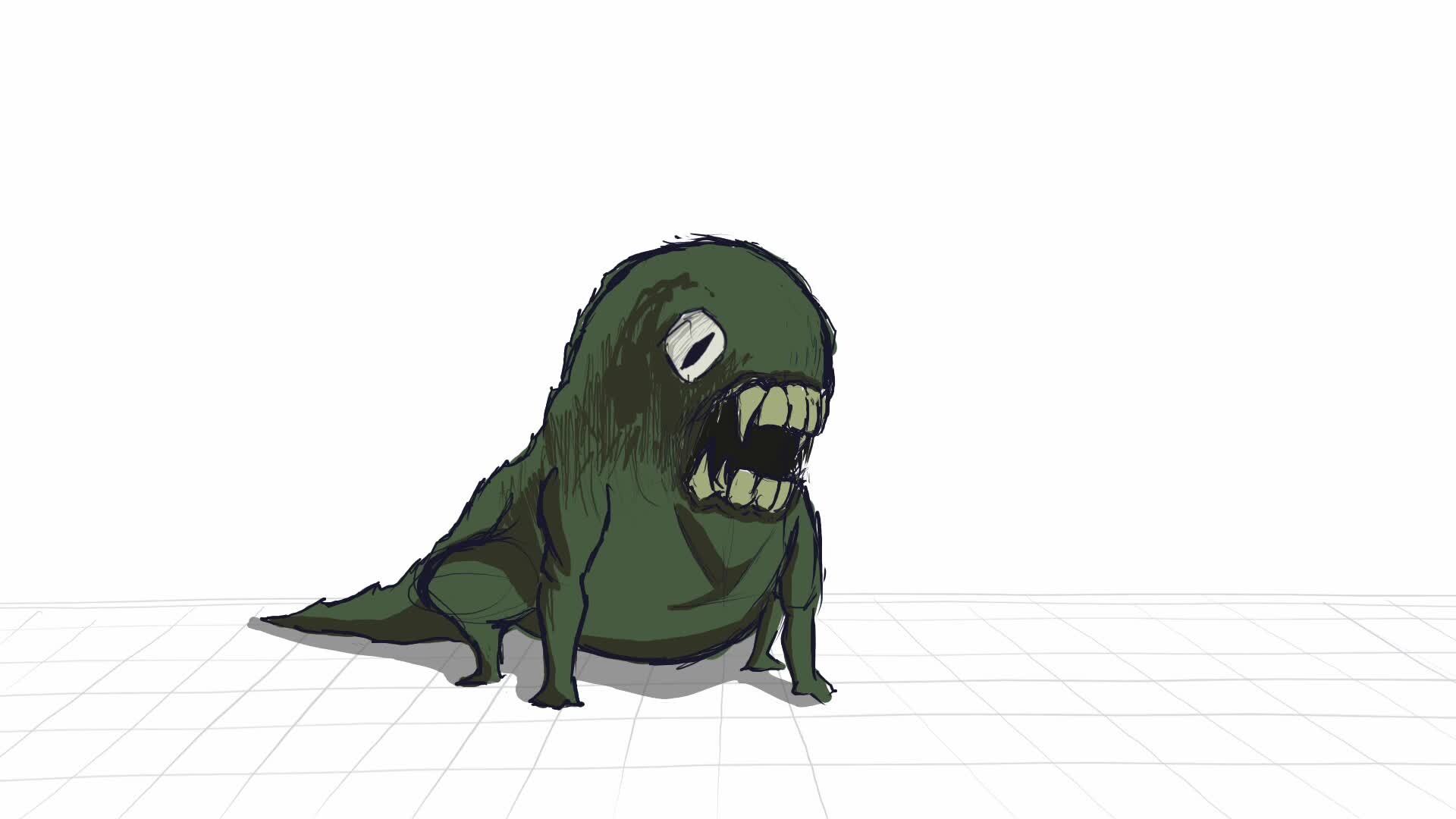 ArtStation - Monster animation