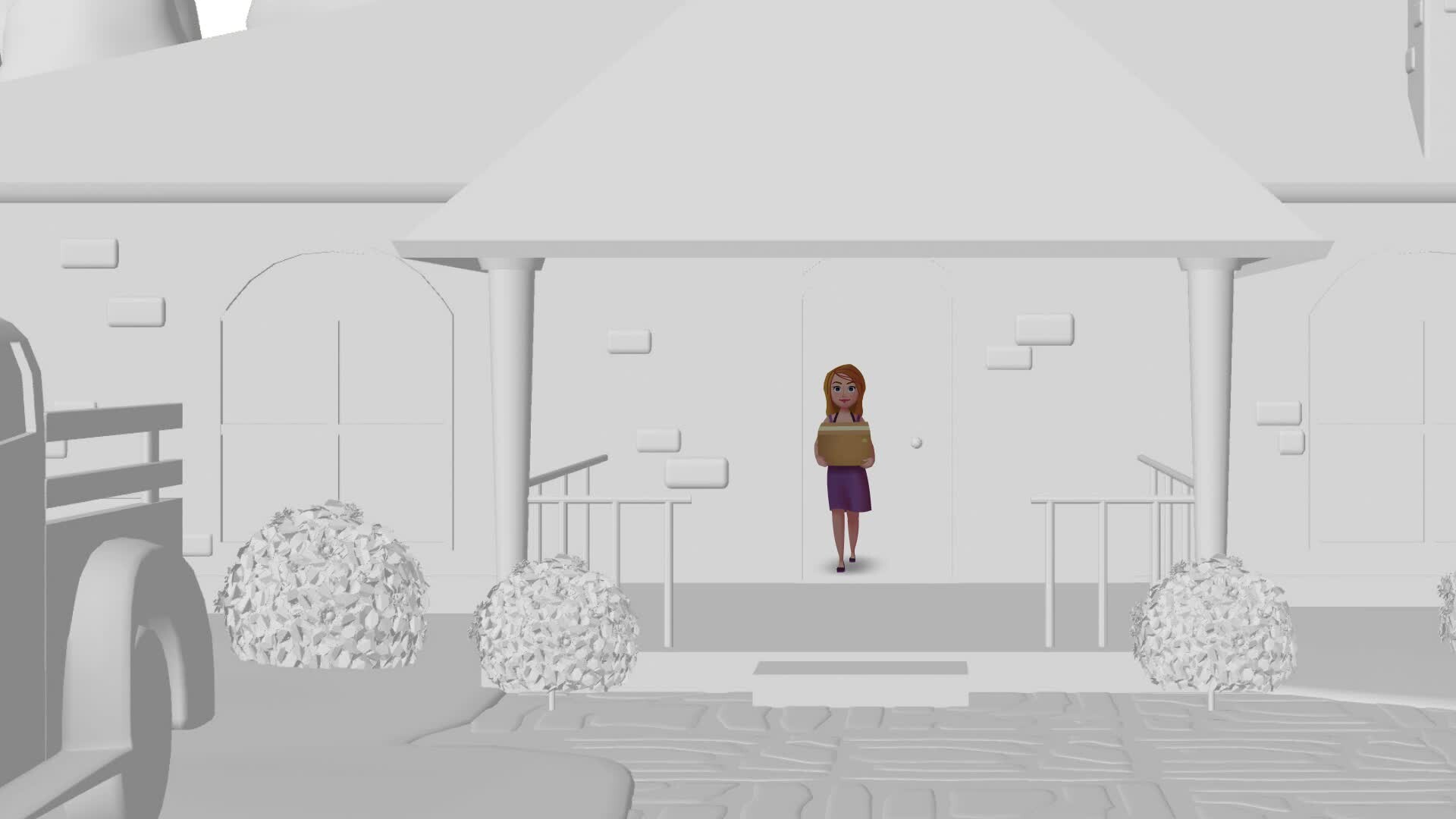 ArtStation - 'The Vacation' 2D flash character animation.