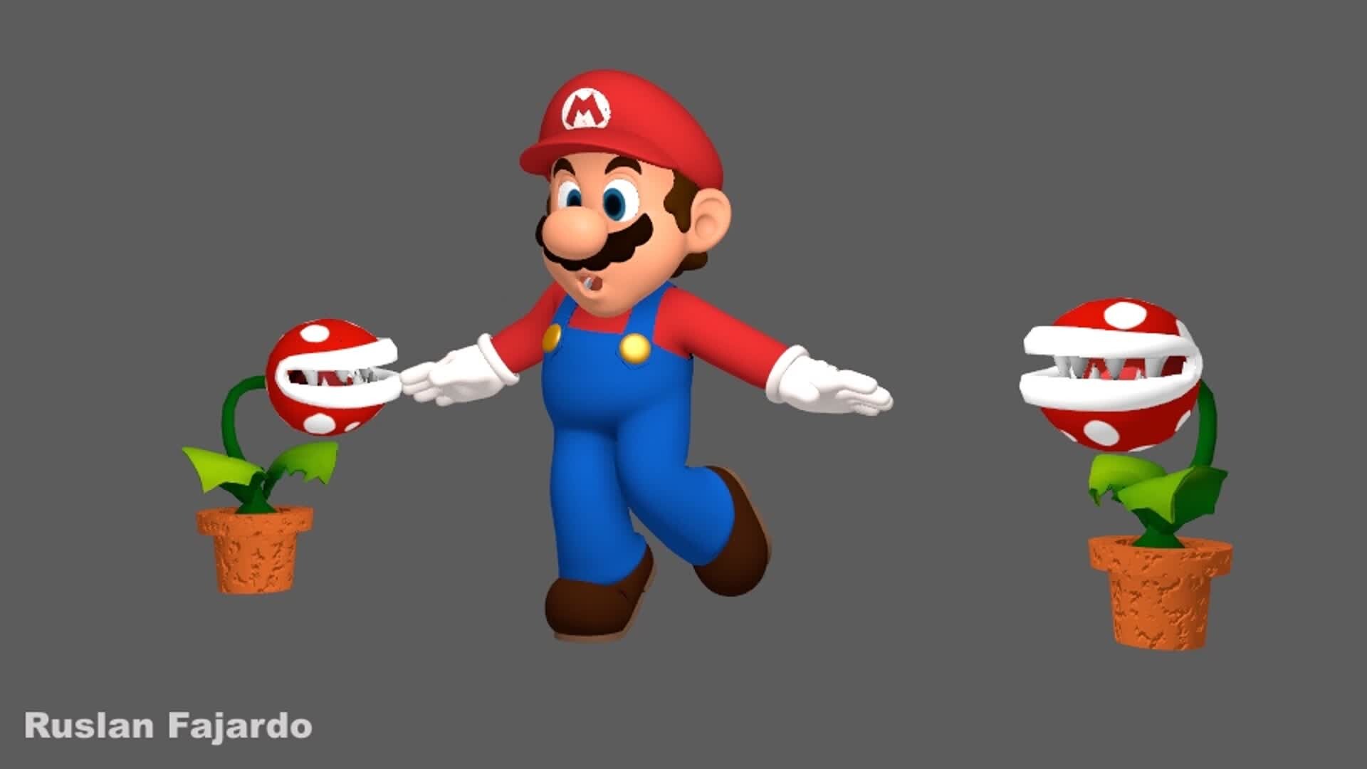 ArtStation - Mario dance aurora