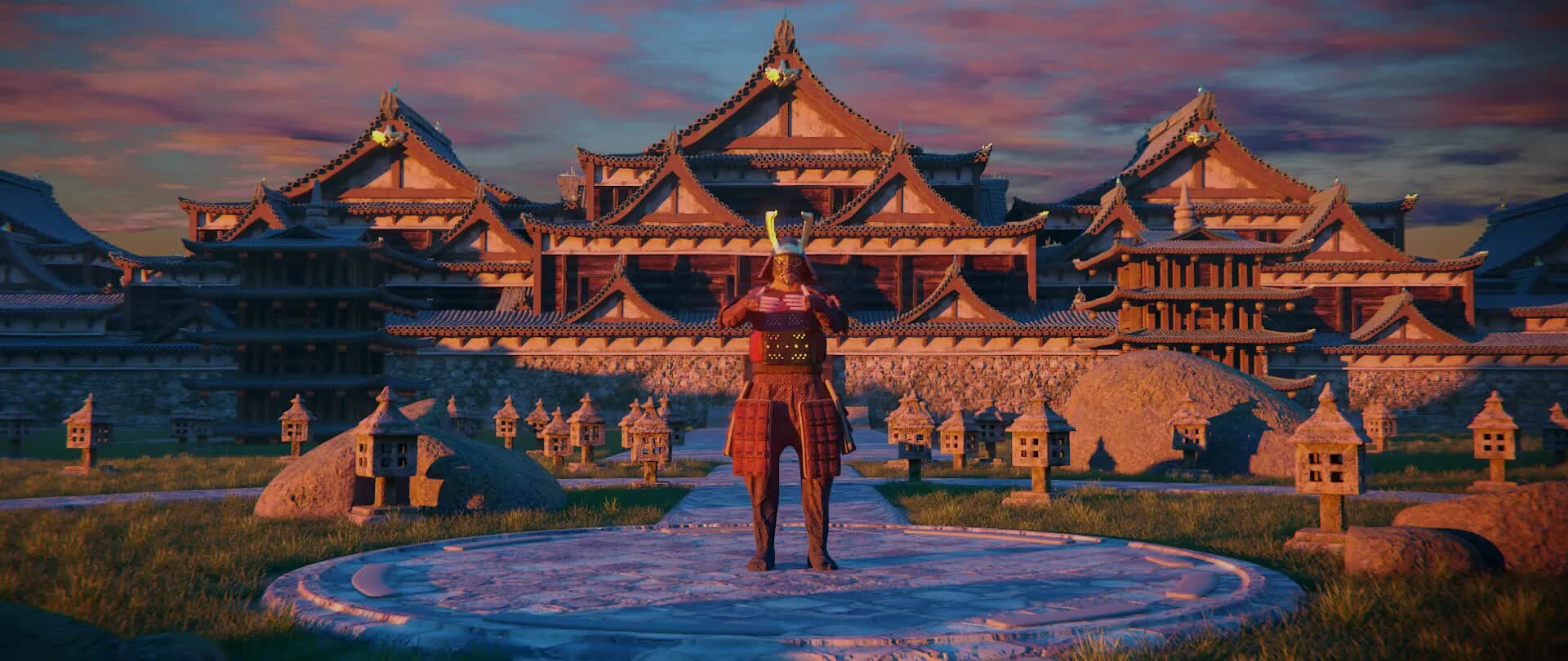 ArtStation - Samurai Balance - Moving Meditations 3D Challenge