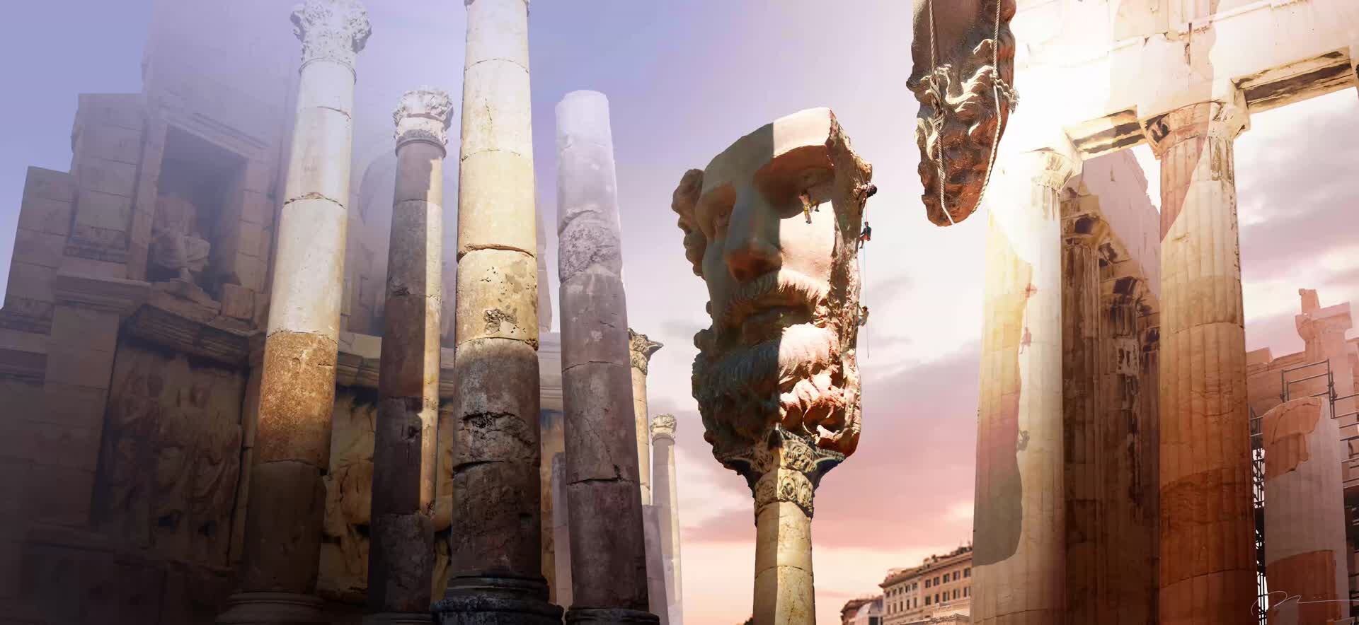 ArtStation - Re-Building Rome (animation)