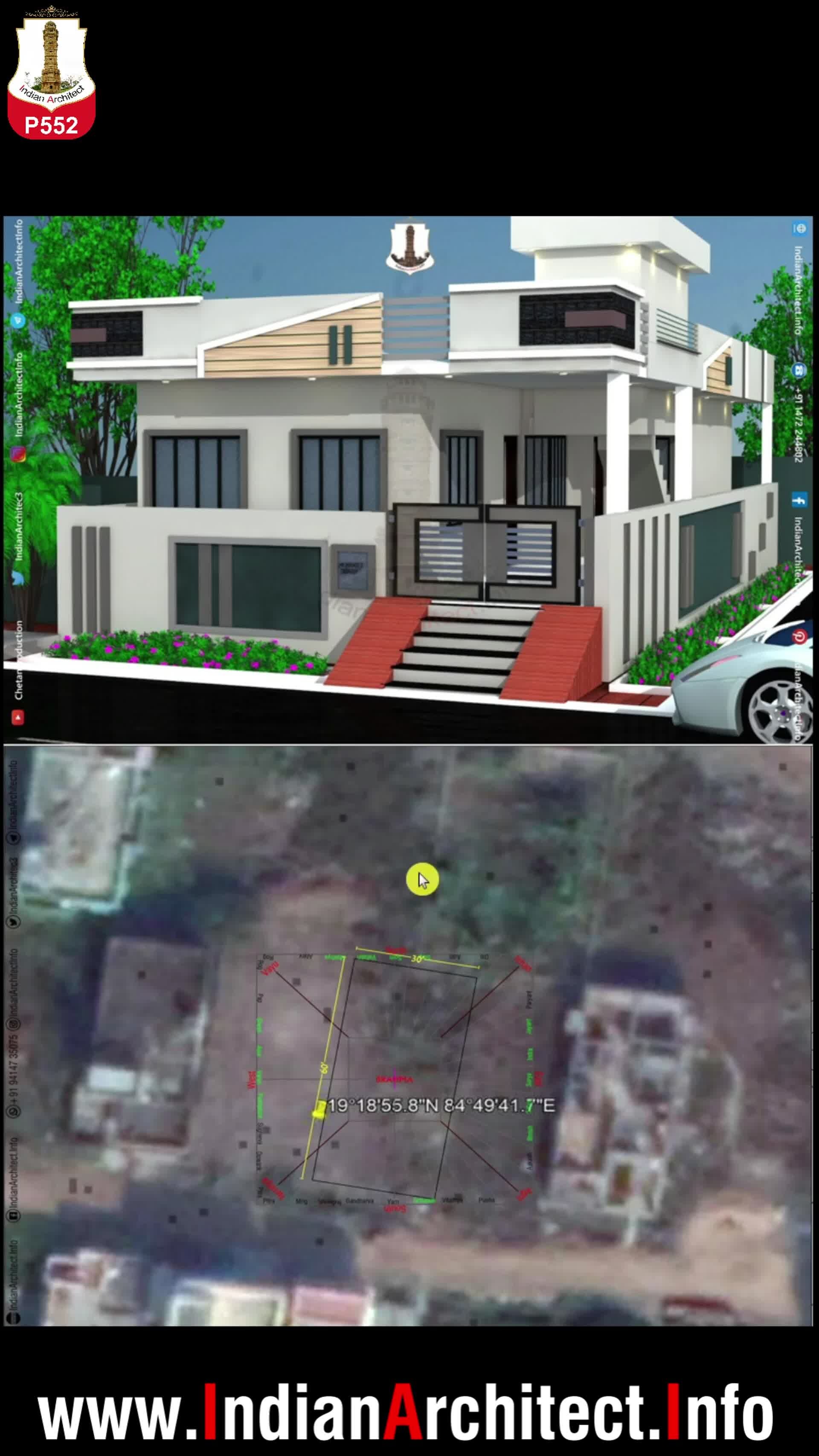 Indian Architect Info - P552- Residential Project for Mr. Manoj Kumar Tripathy @ Berhampur, Odisha