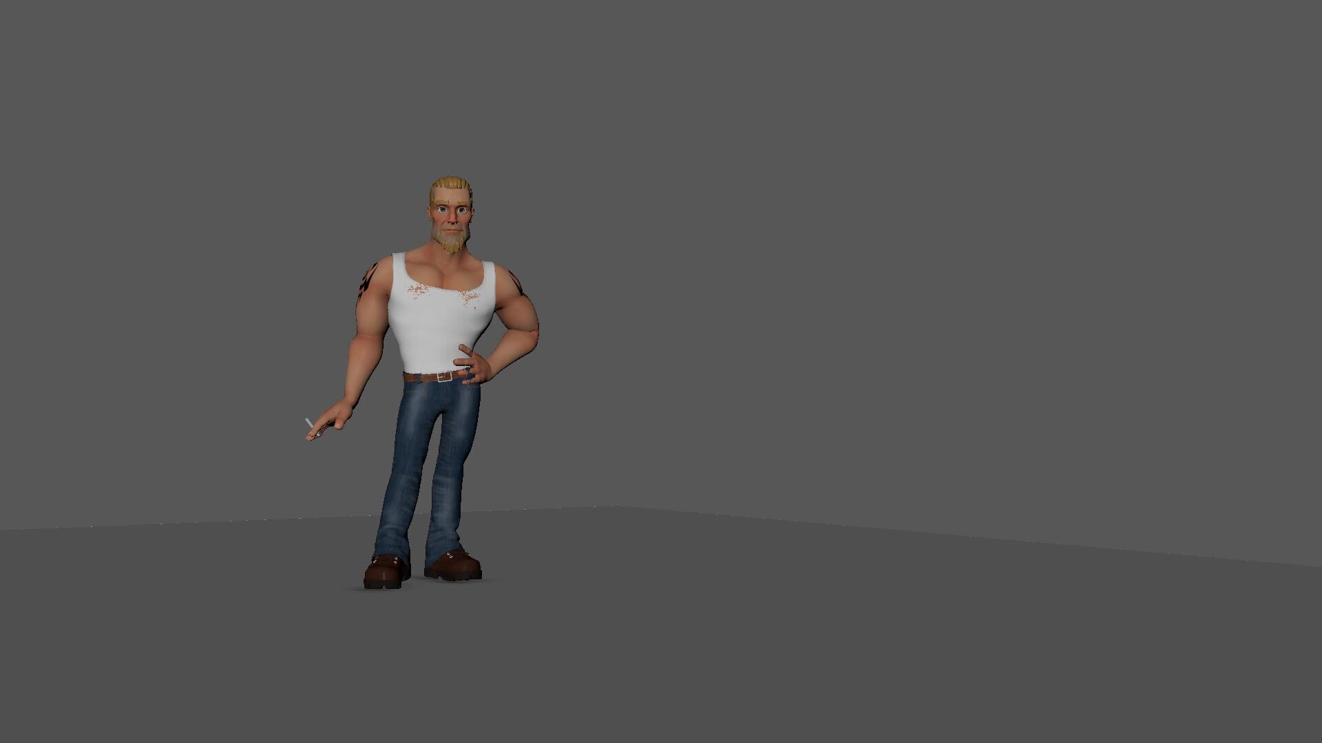 ArtStation - Posing and Weight Shift Assignment for Character Animation