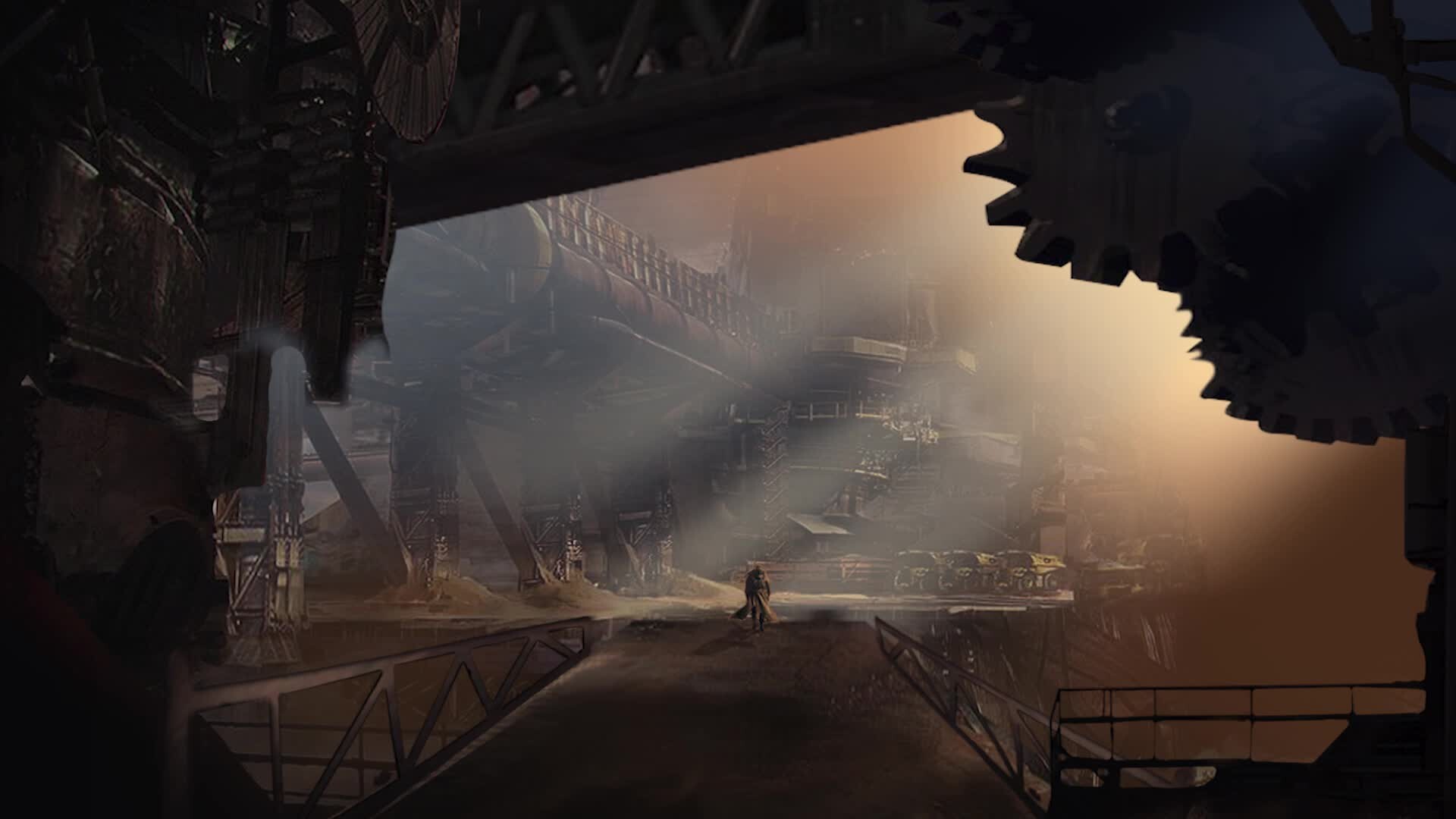 ArtStation - Rustic Deserted Factory