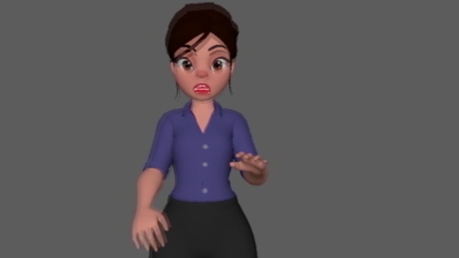 ArtStation - 3D Character Dialogue Animation