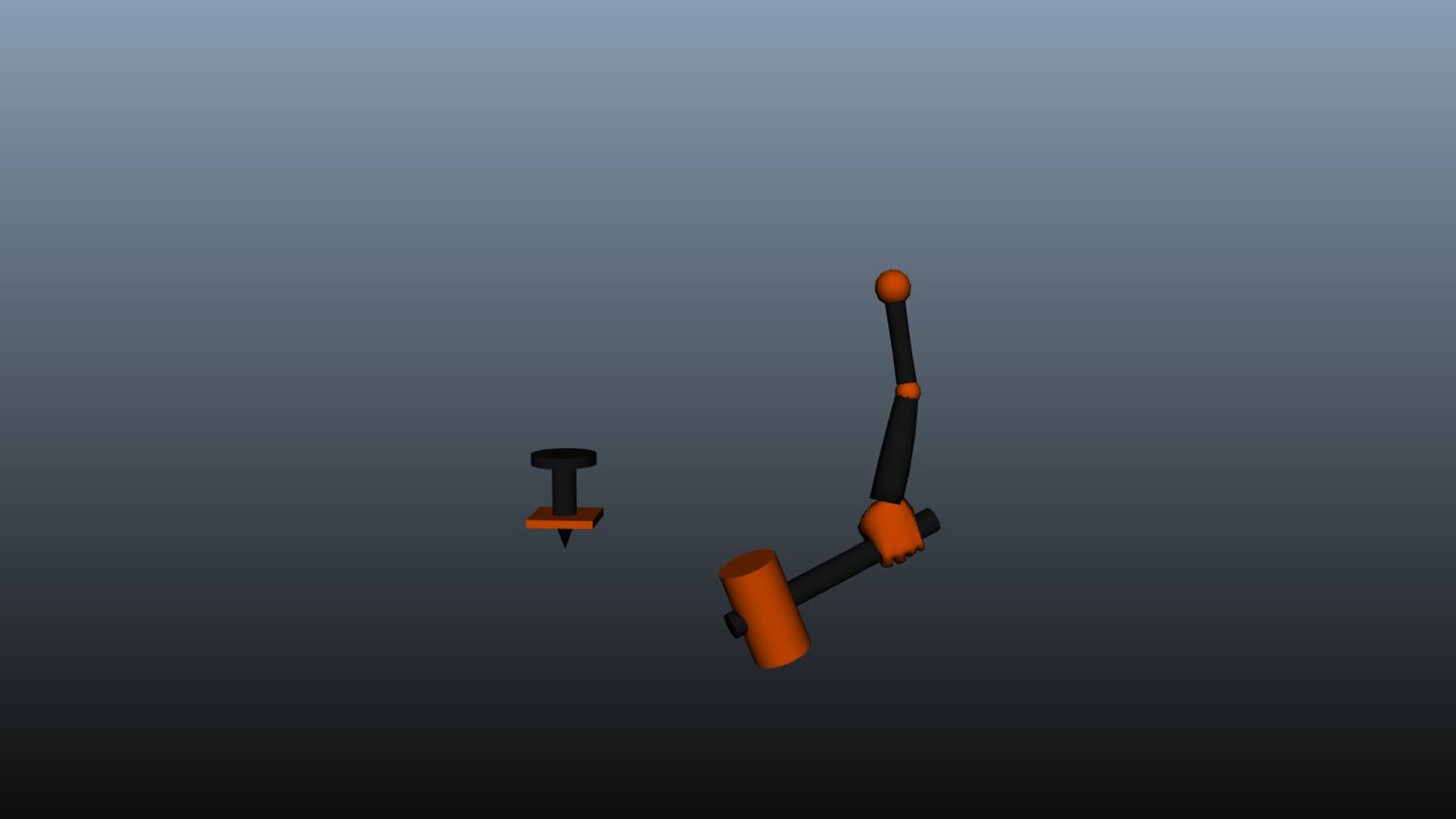 ArtStation - hammer swing animation