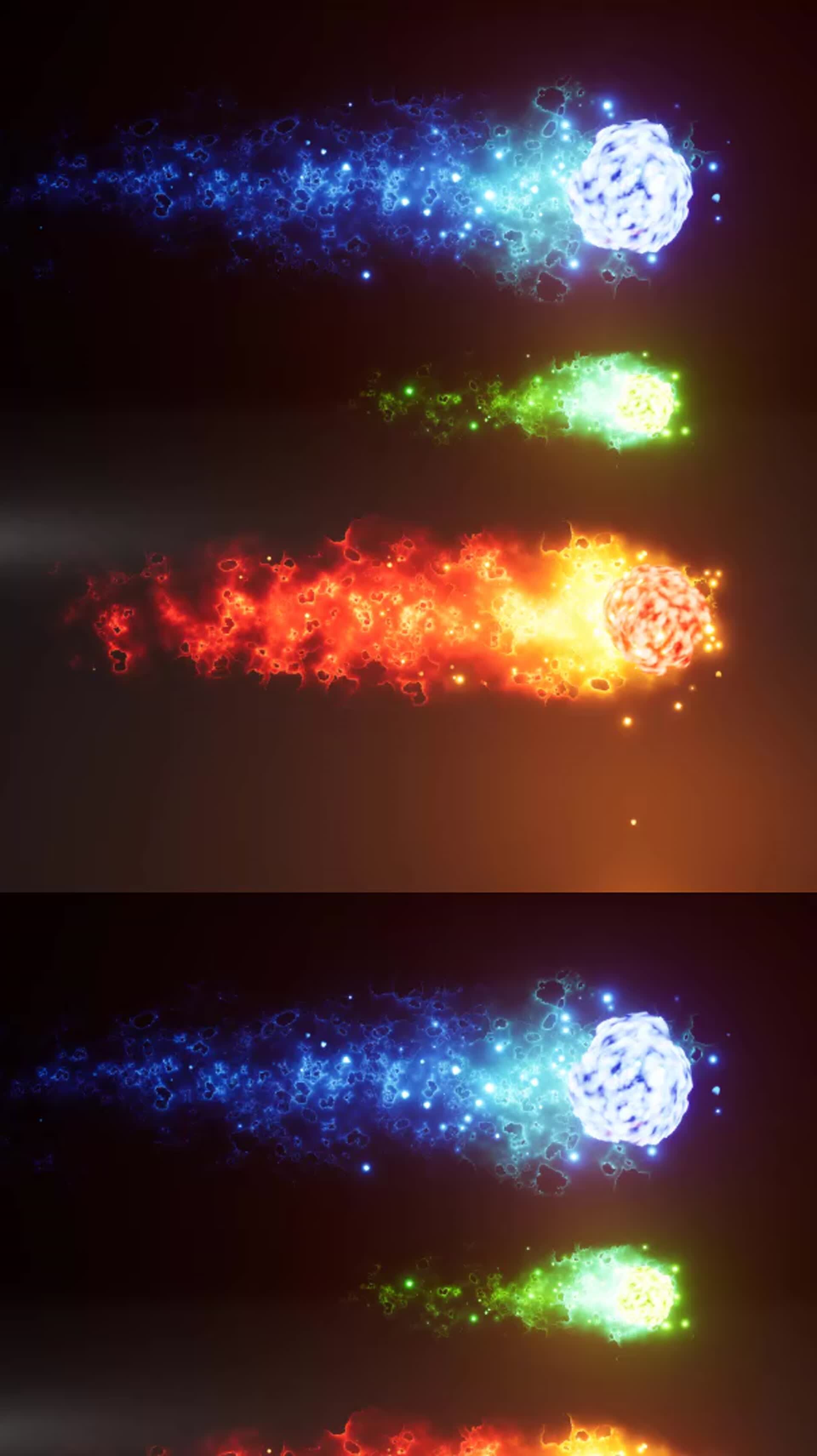 ArtStation - Unreal engine 5 fire ball projectile effect