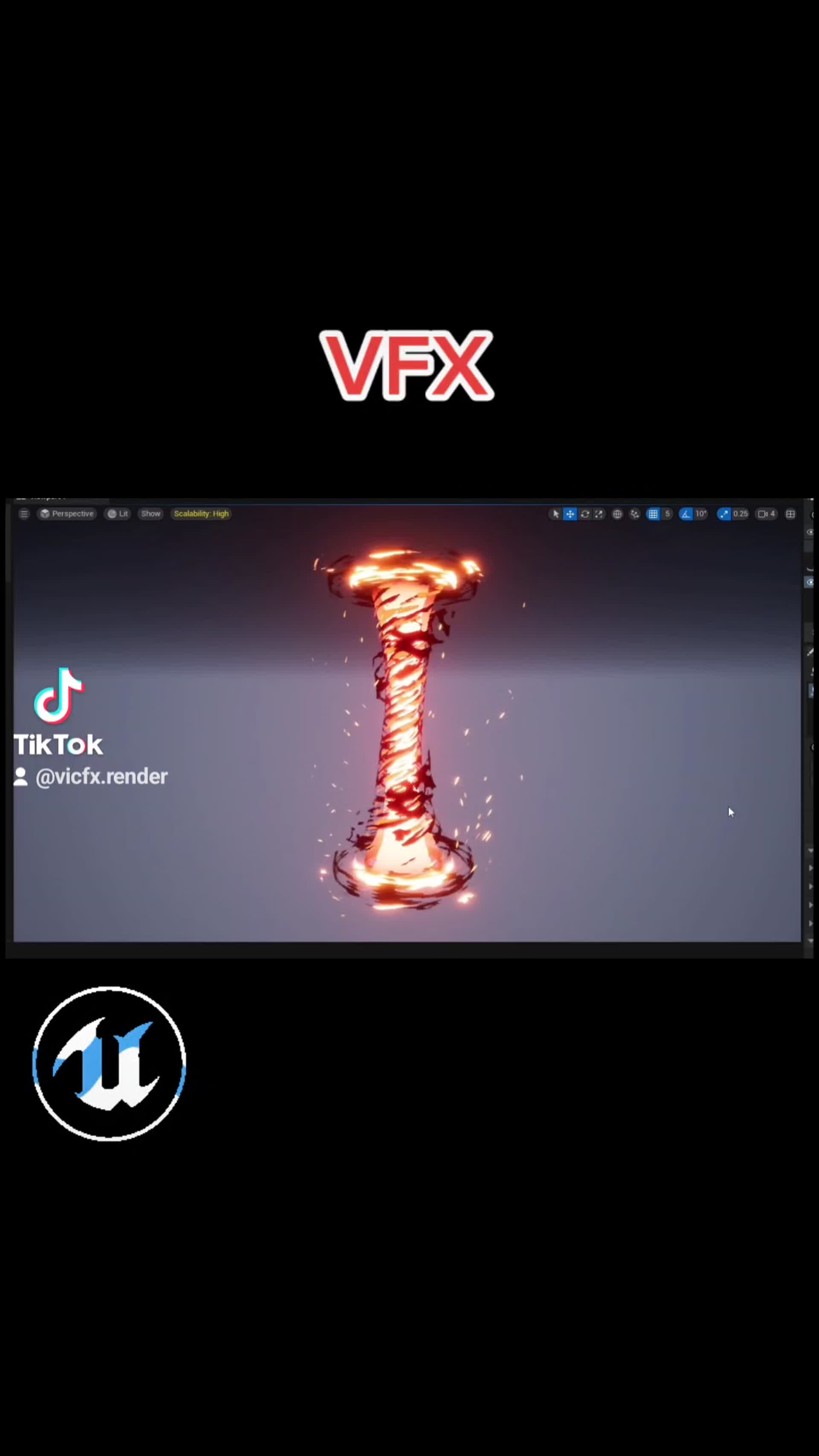 ArtStation - Stylized Fire Tornado