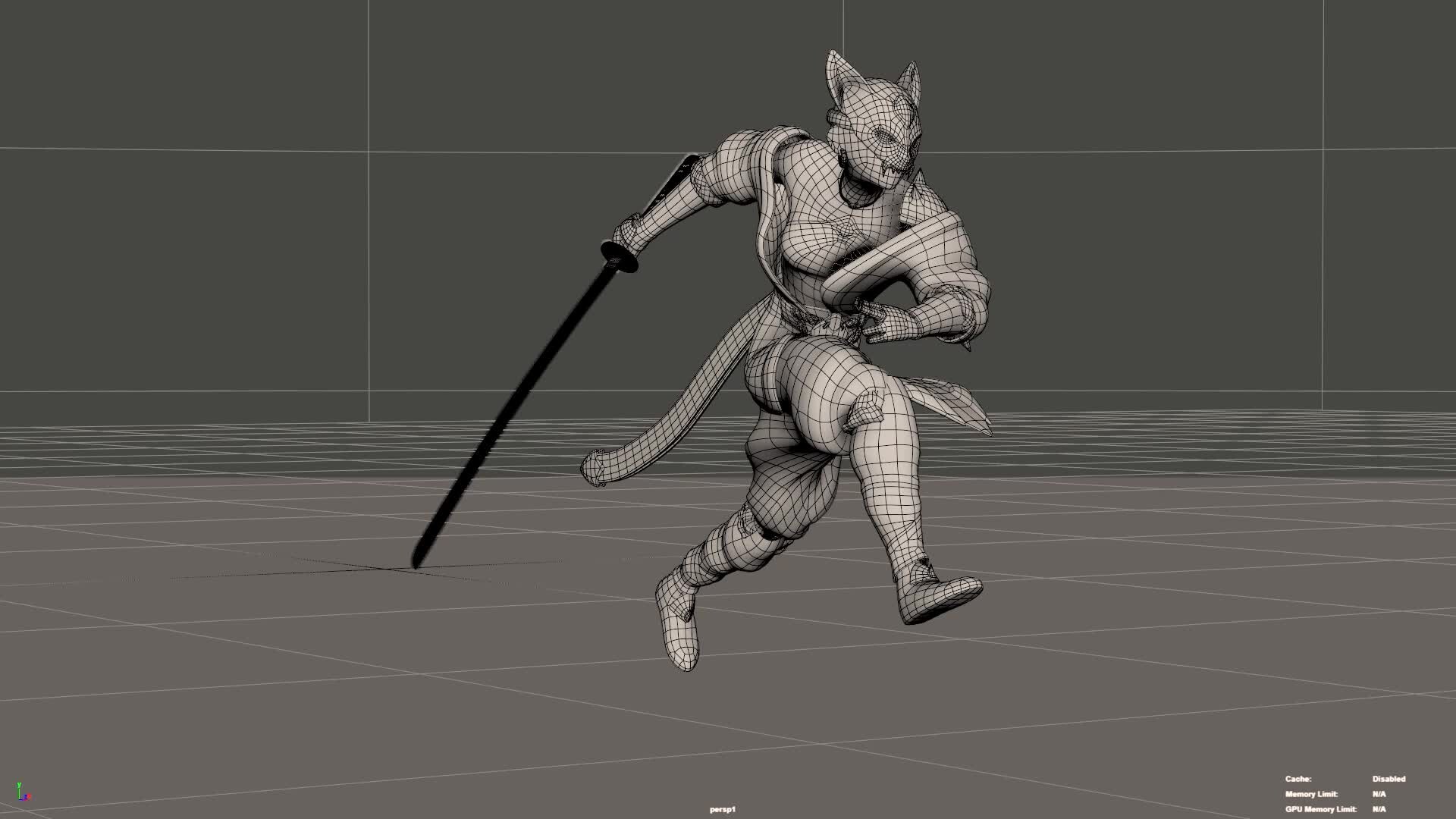 ArtStation - 3D Game Animation Run Cycle