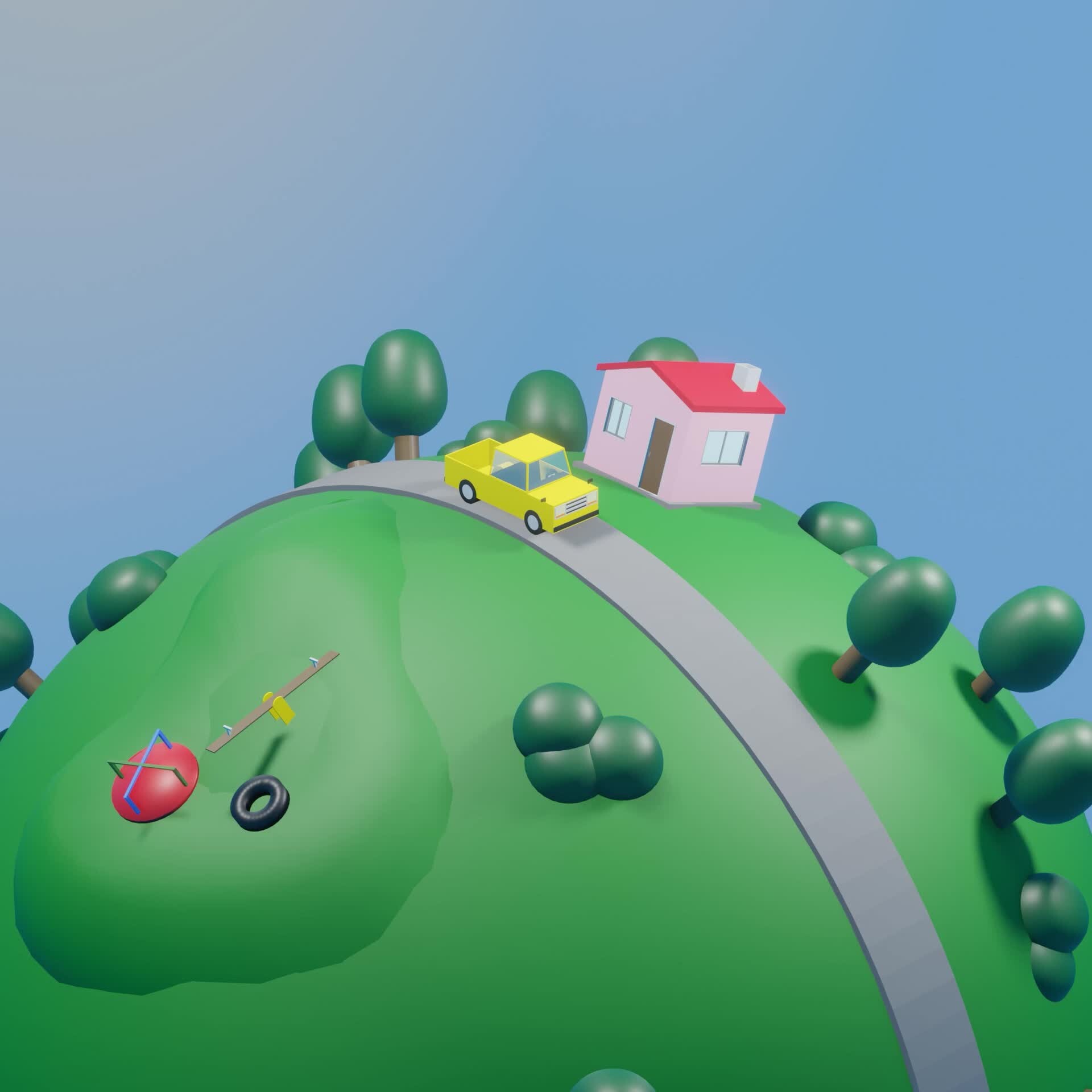 ArtStation - 3D - Planet Loop