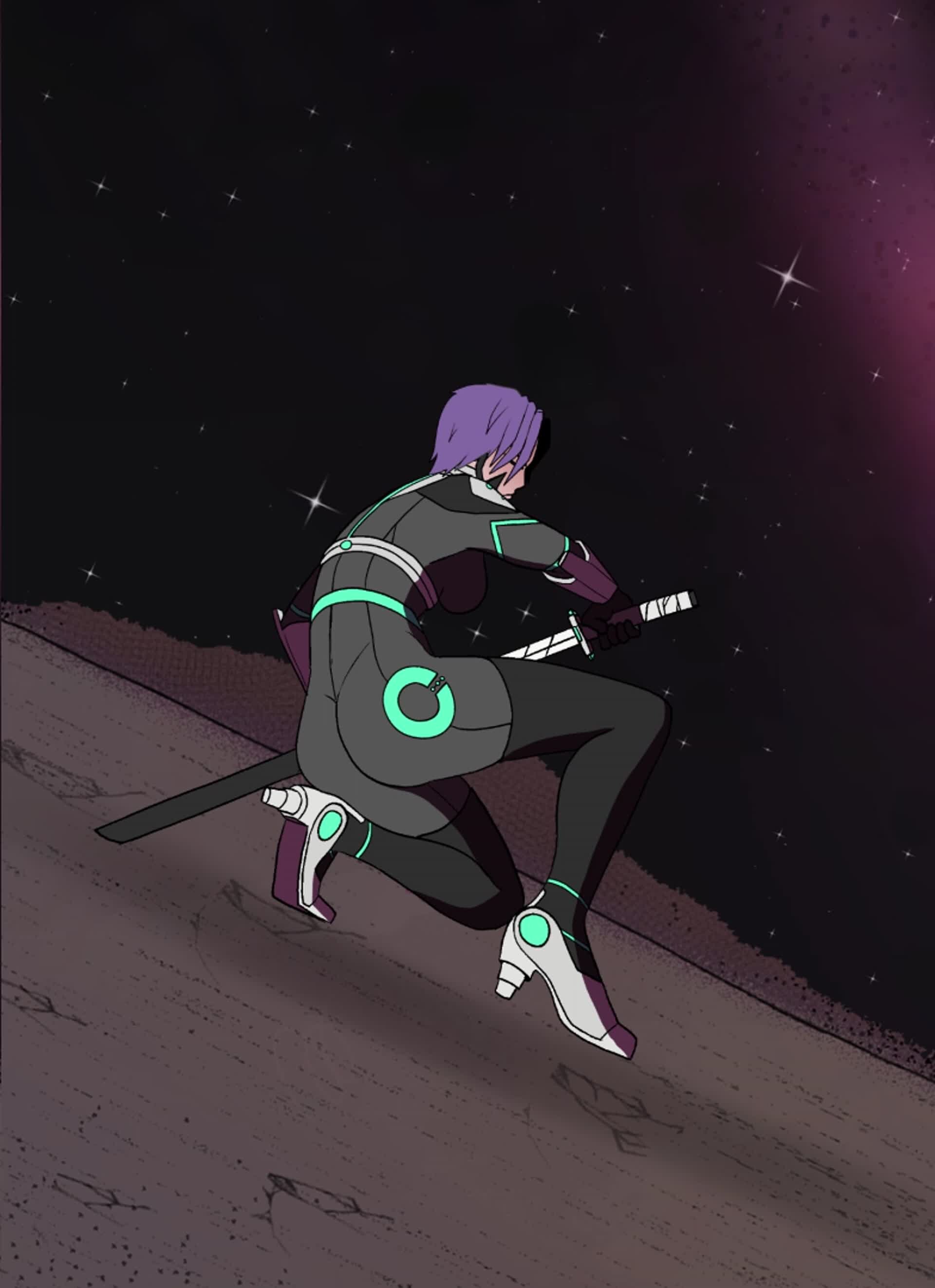 ArtStation - Amethyst sword