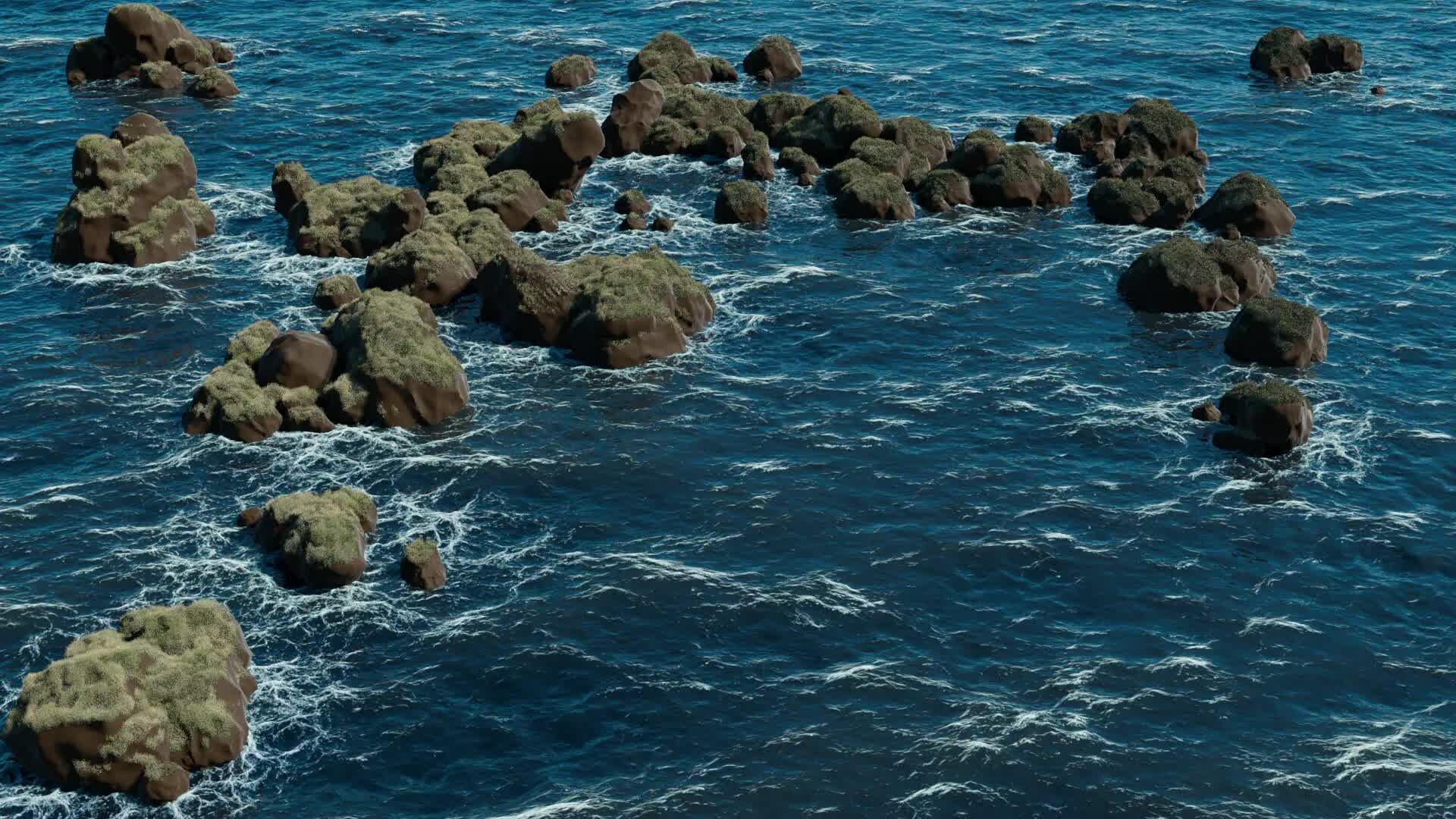 ArtStation - Large Scale Ocean with Houdini