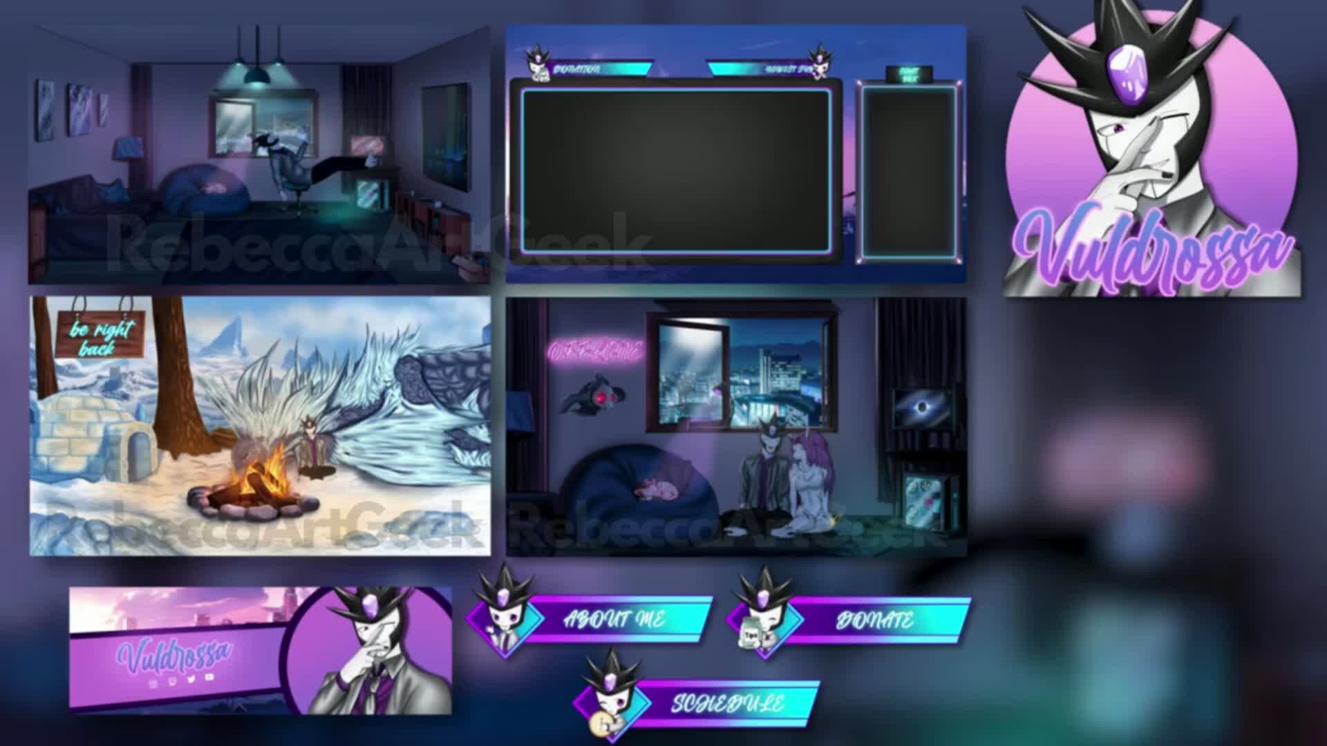 ArtStation - Animated Twitch Overhaul