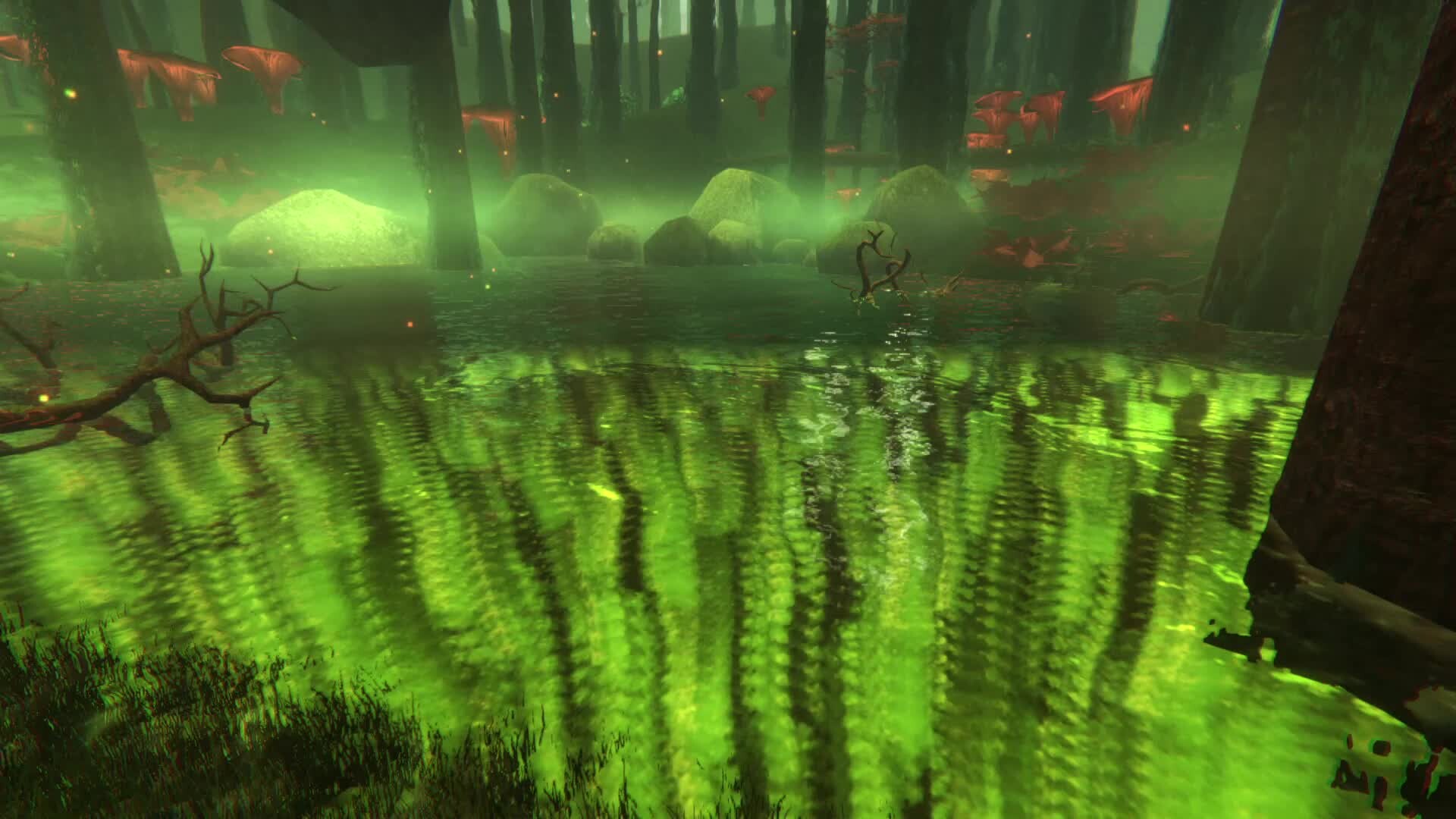 ArtStation - Parallax water plants shader