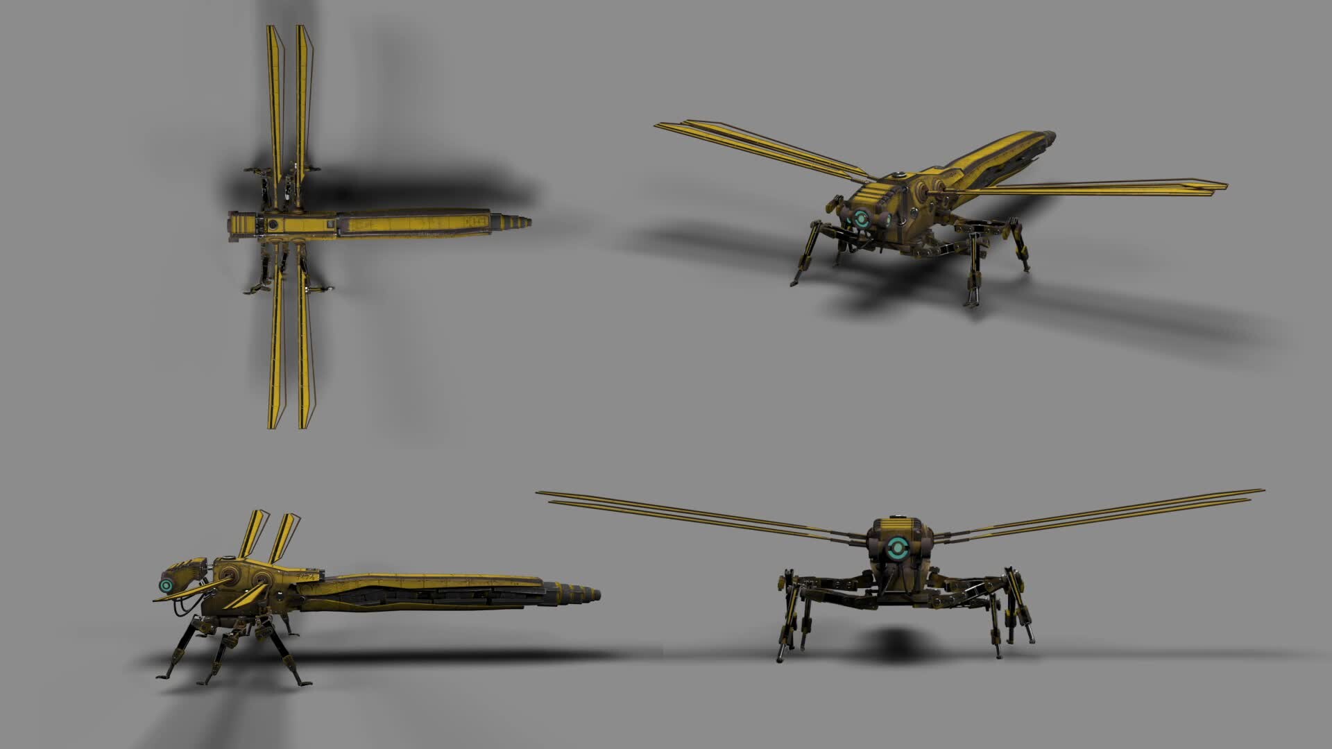 ArtStation - Dragon-Meca_fly