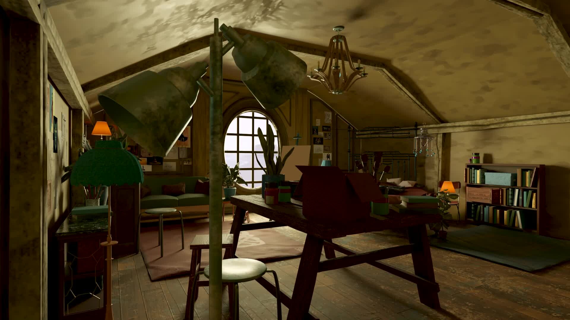 ArtStation - Modeling - Lighting exercise