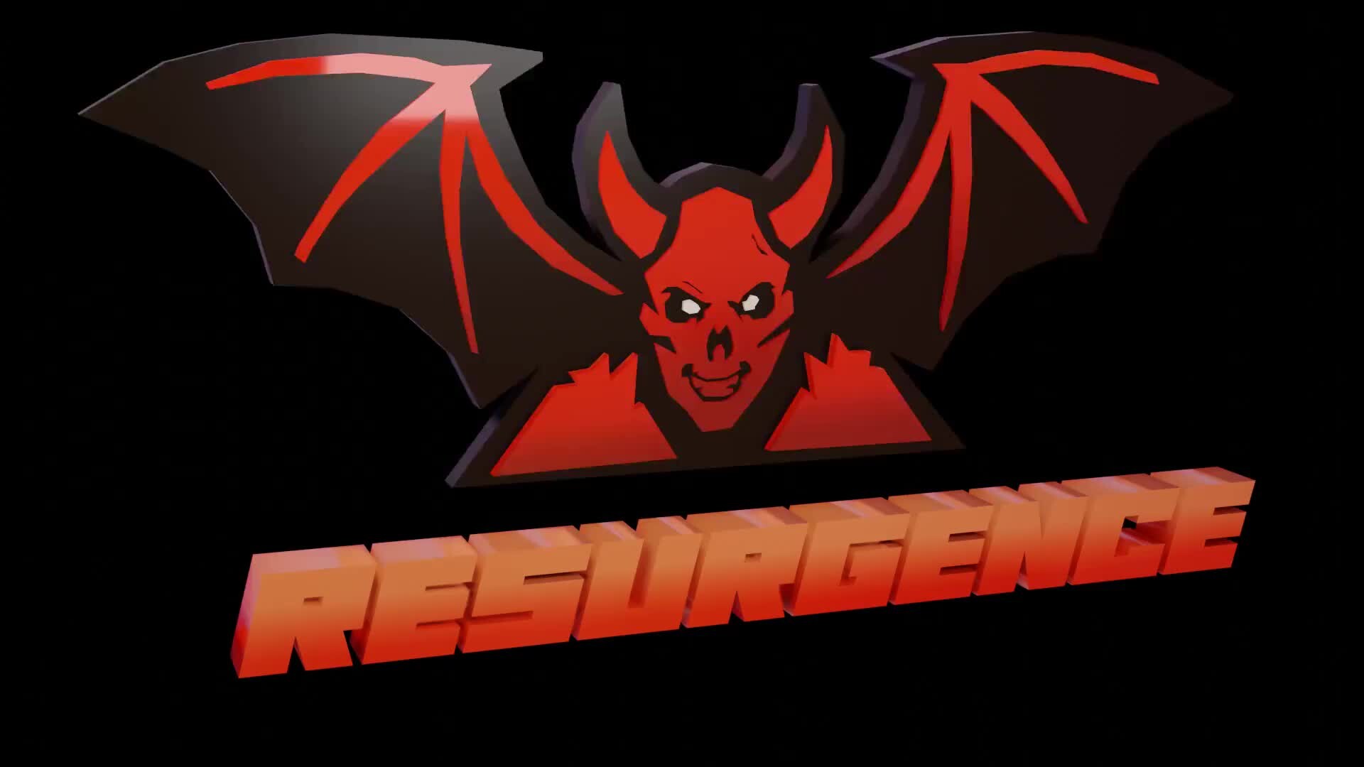 ArtStation - 3D logo Resurgence