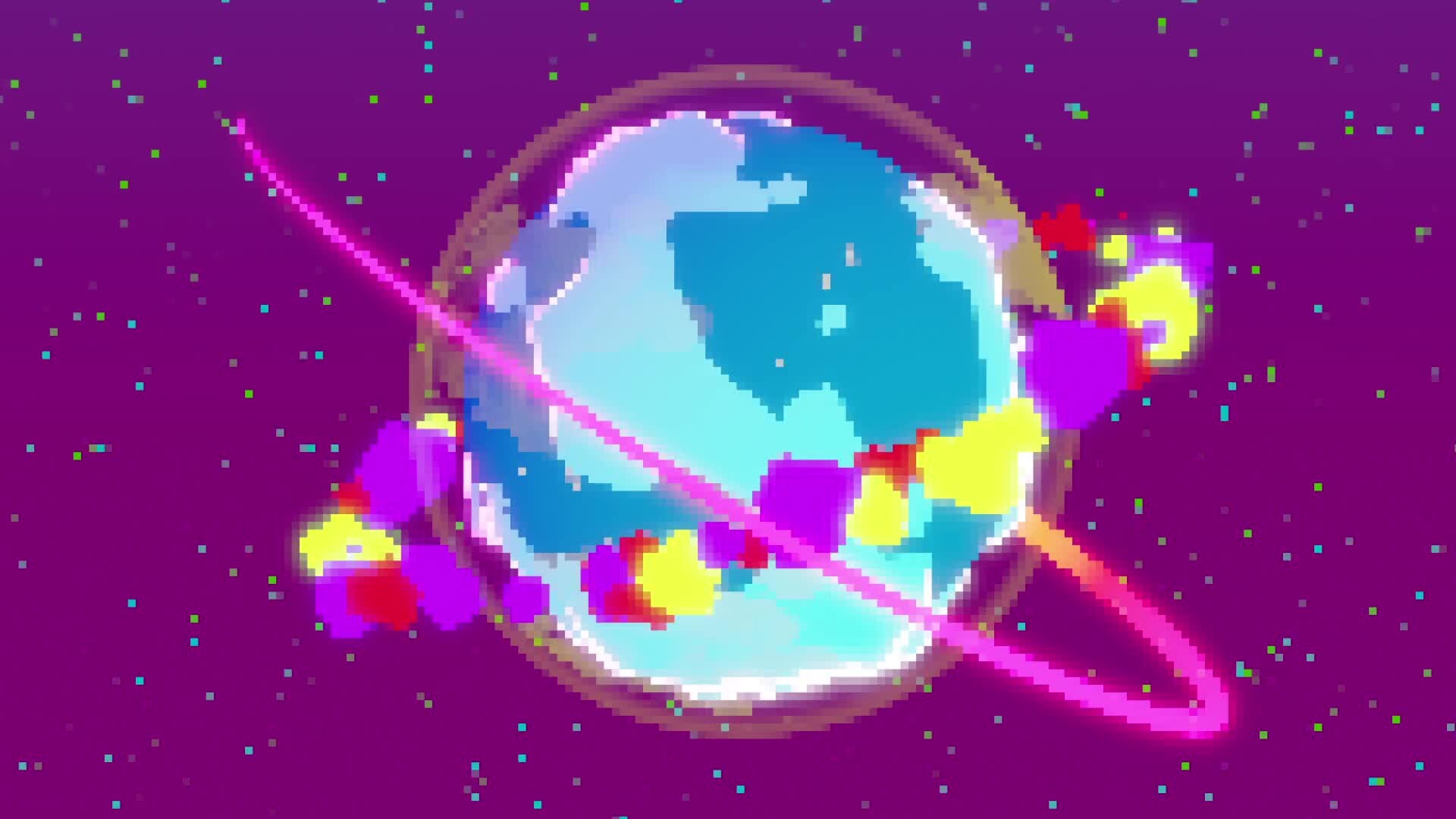 ArtStation - Pixel Planet