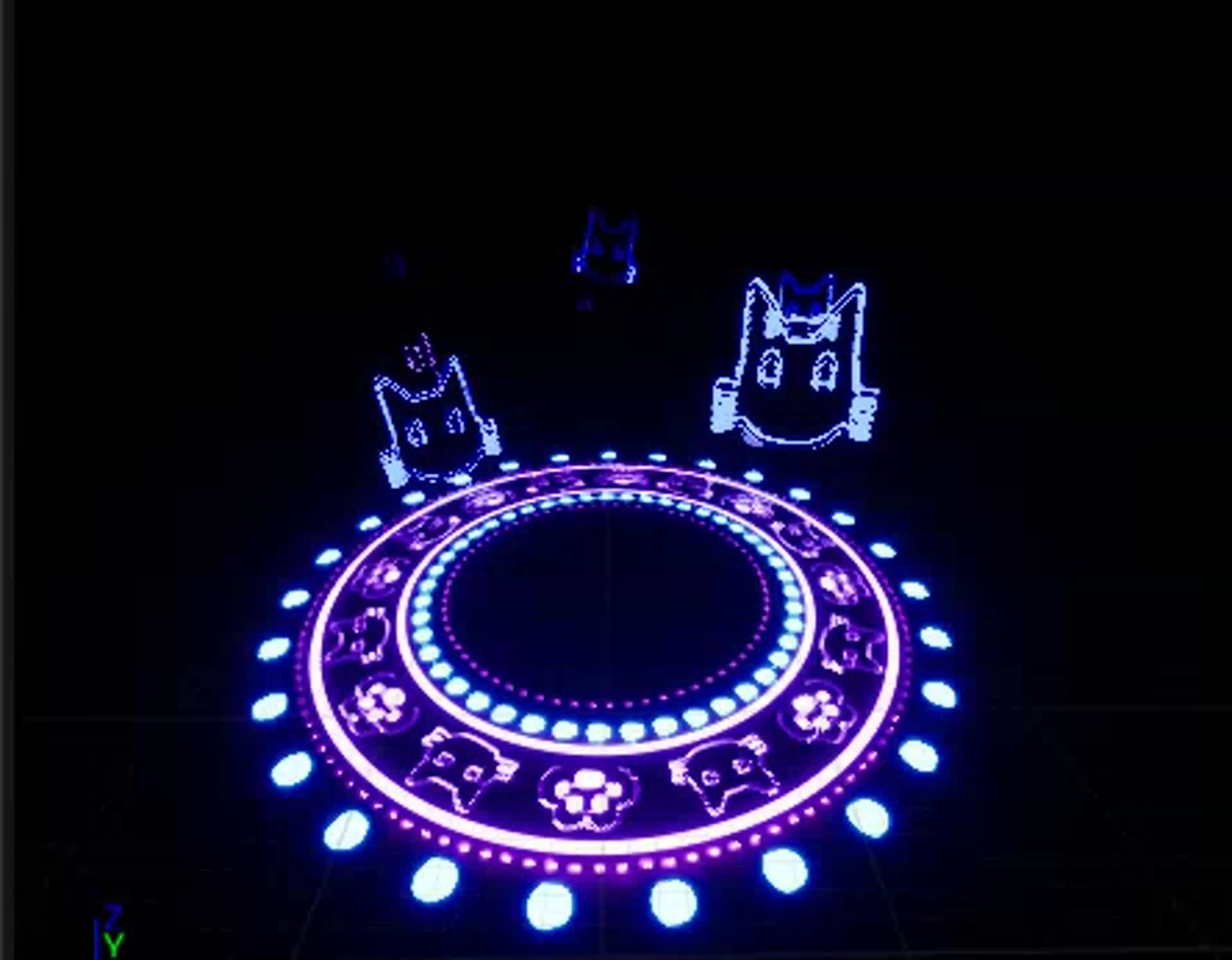 ArtStation - Cat circle VFX