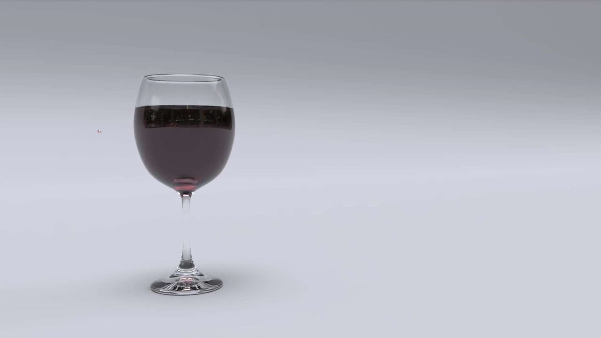 ArtStation - Exploding Wine Glass