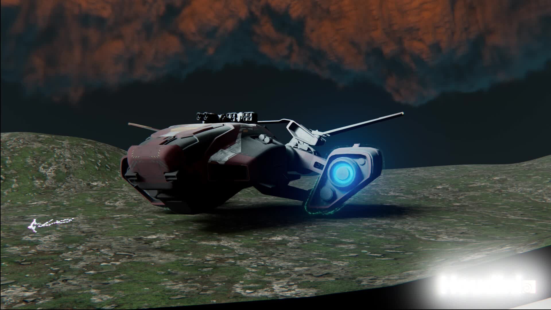 ArtStation - Spaceship Lighting