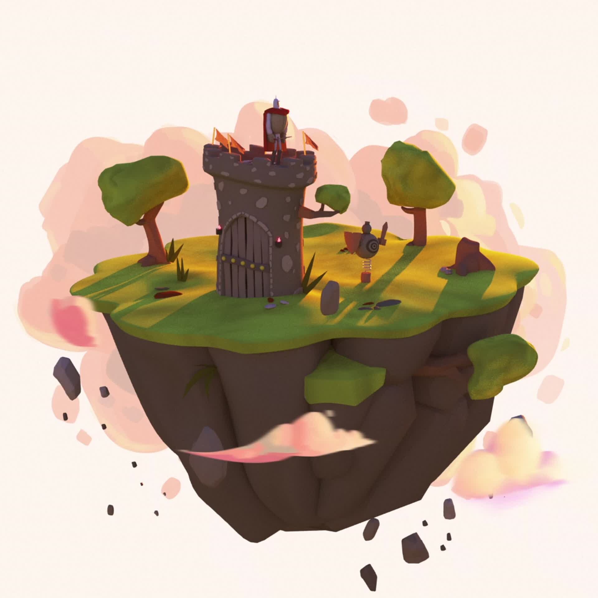 ArtStation - Watchtower Warrior