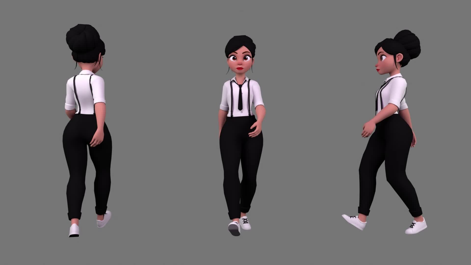 ArtStation - Walk cycle animation