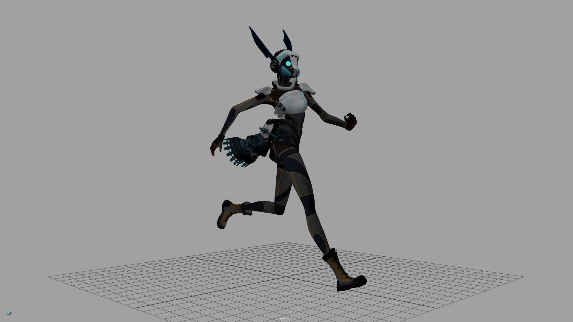 ArtStation - Character Run Animation Test