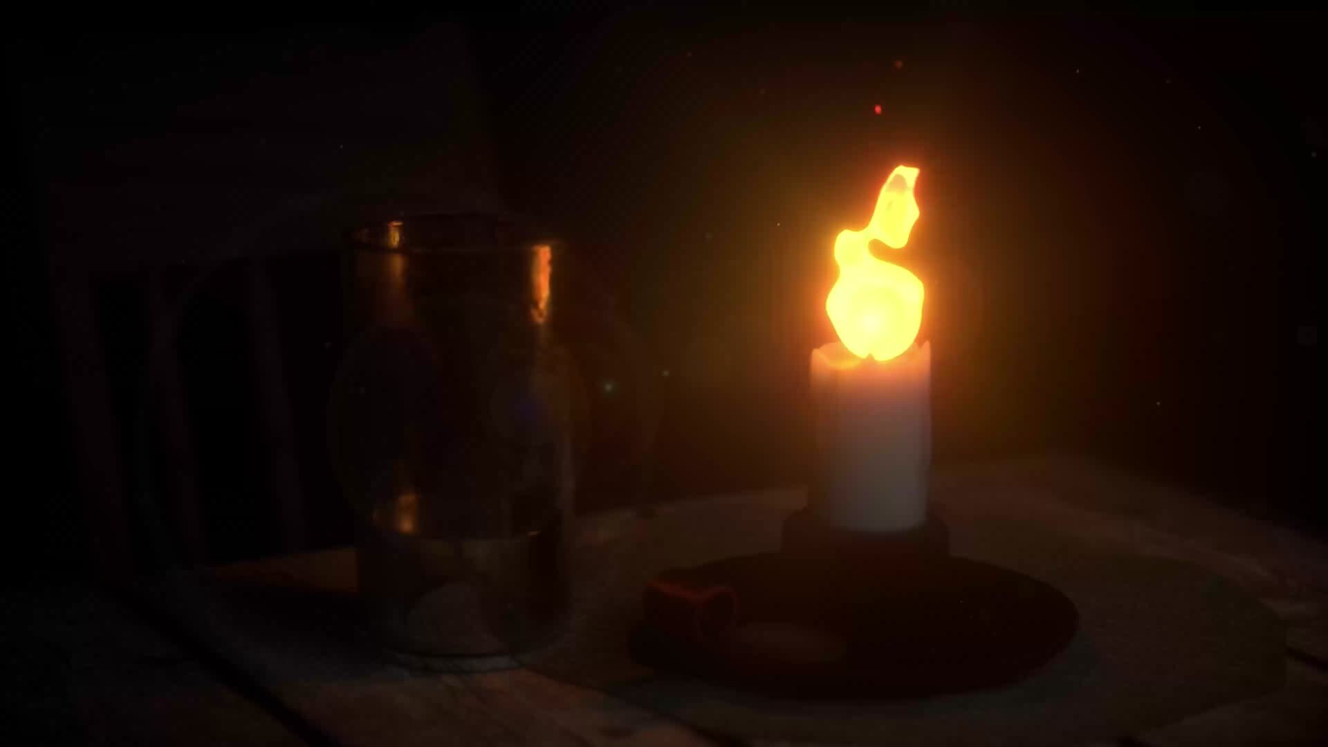 ArtStation - Candle Fire Animation