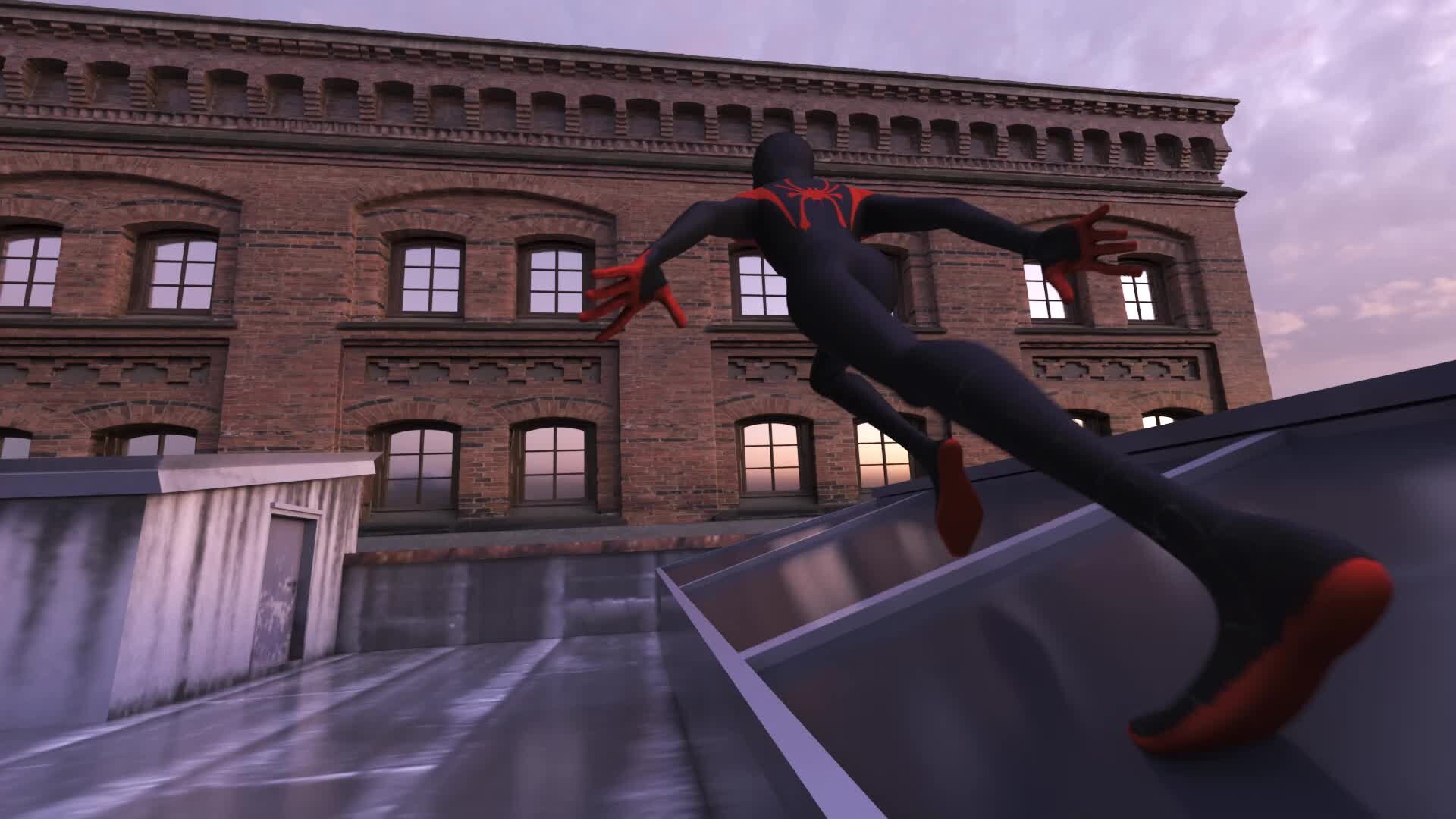 ArtStation - Spider-Man Miles Morales Animation