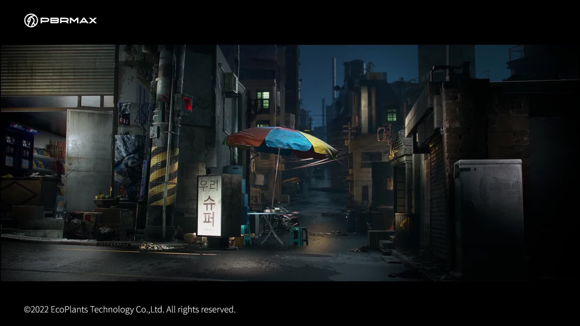 ArtStation - "Parasite" Street Scene