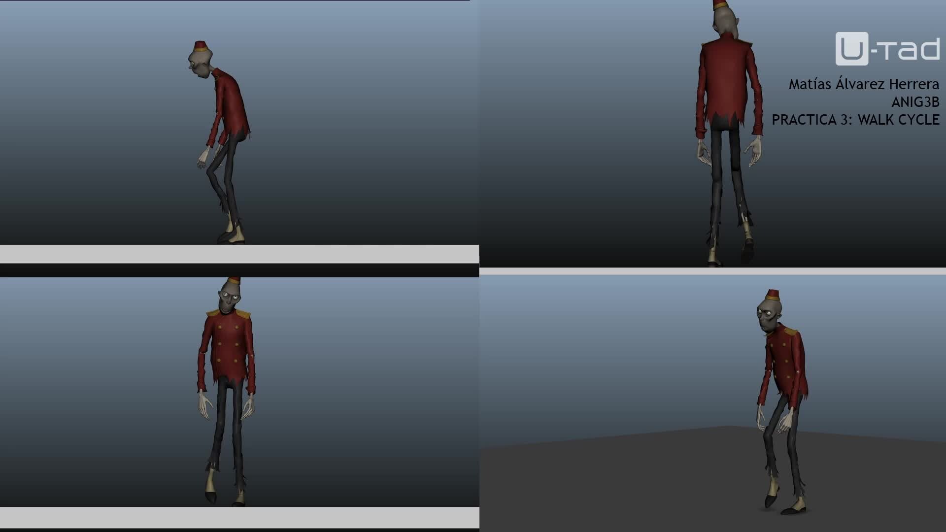 ArtStation - Zombie walk-cycle